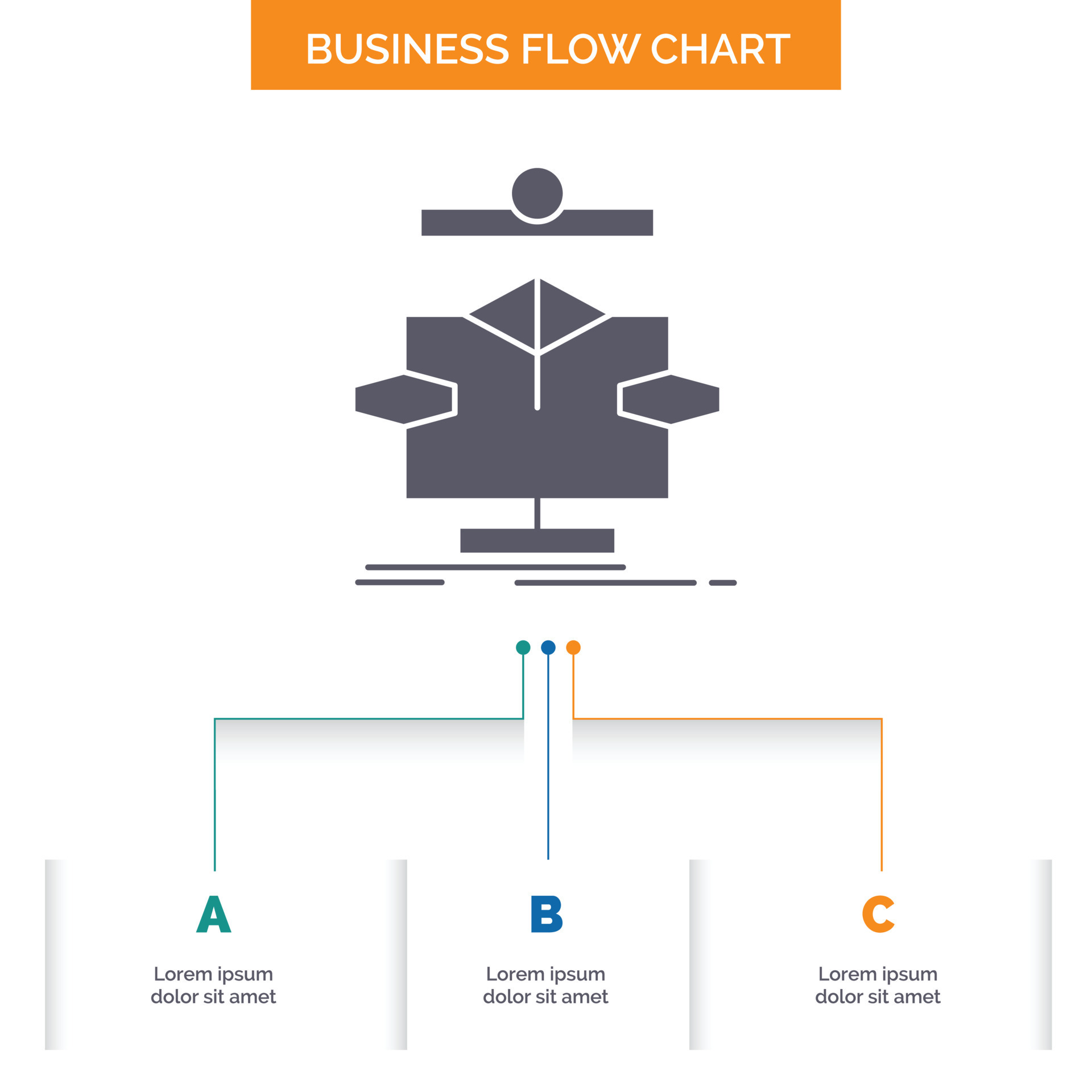 Algorithm Chart Data Diagram Flow Business Flow Chart Design With 3