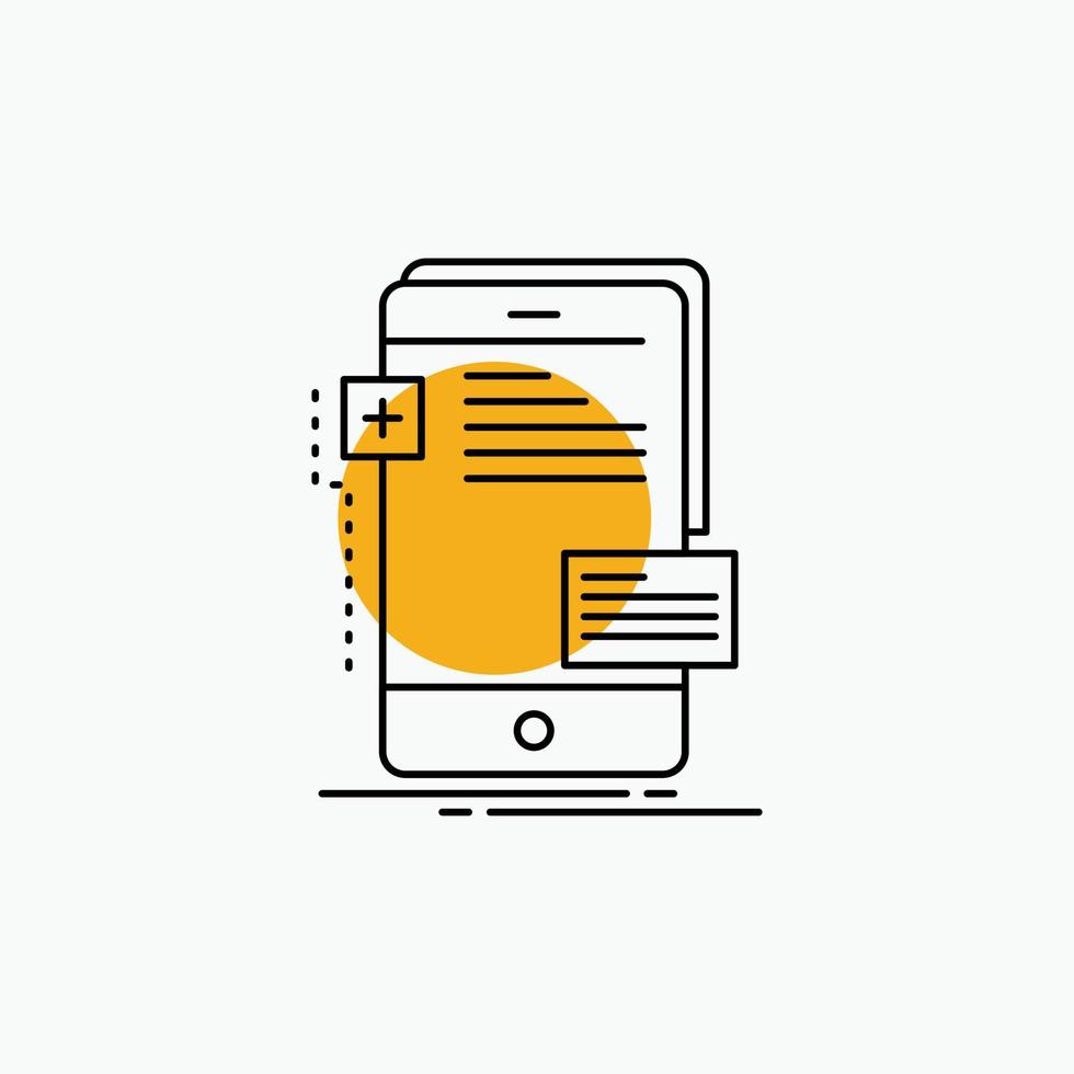 frontend. interface. mobile. phone. developer Line Icon 13029437 Vector ... frontend. interface. mobile. phone. developer Line Icon 13029437 Vector ...