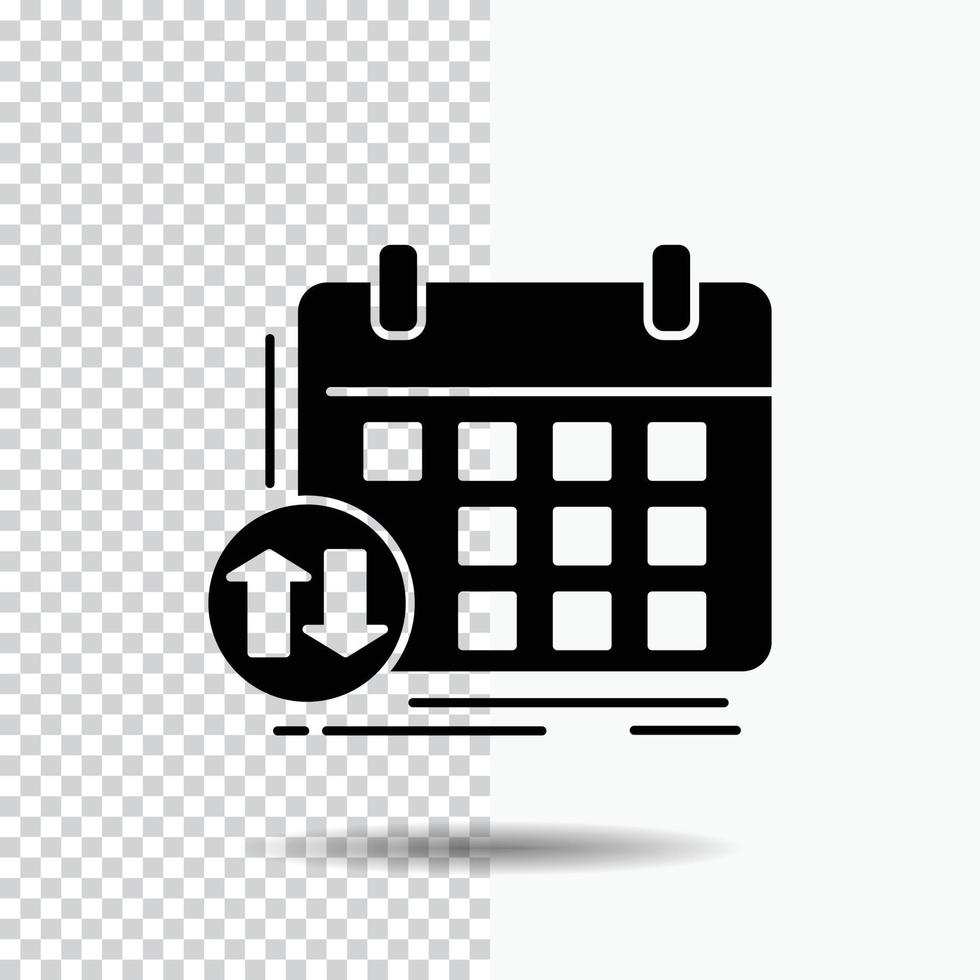 Schedule Classes Timetable Appointment Event Glyph Icon On