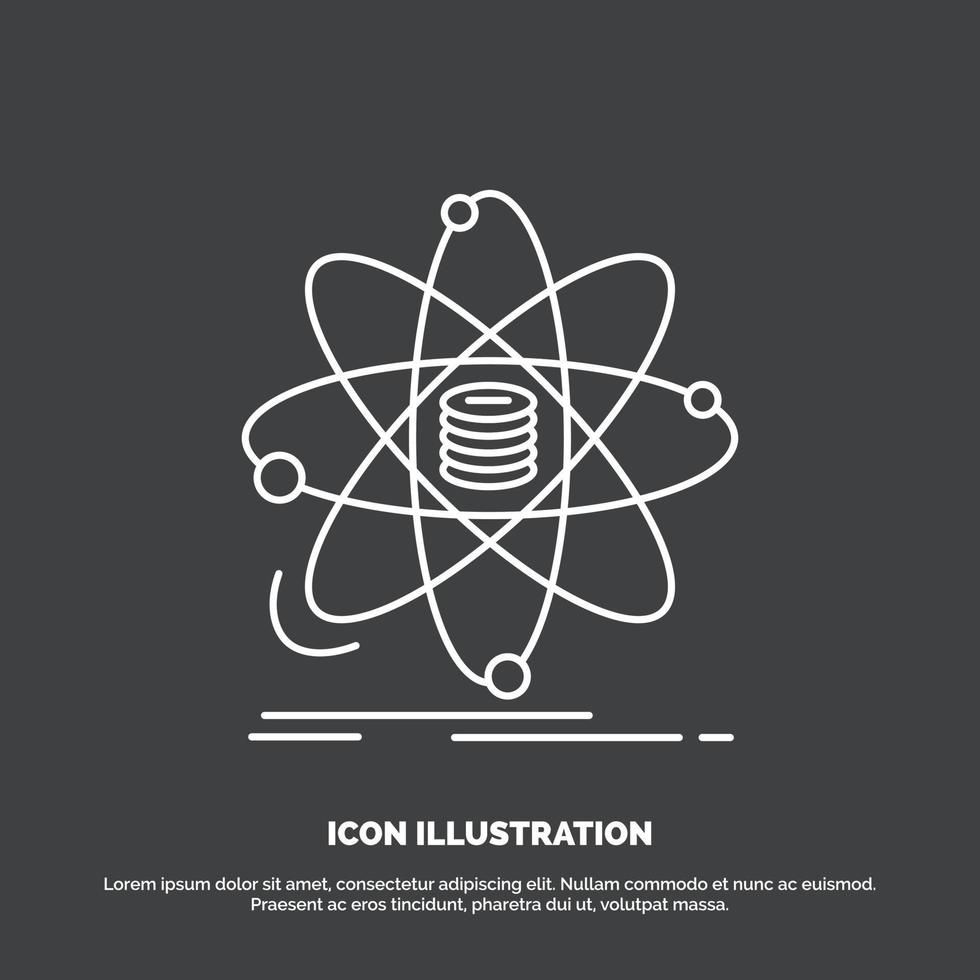 Analysis Data Information Research Science Icon Line Vector Symbol For Ui And Ux Website