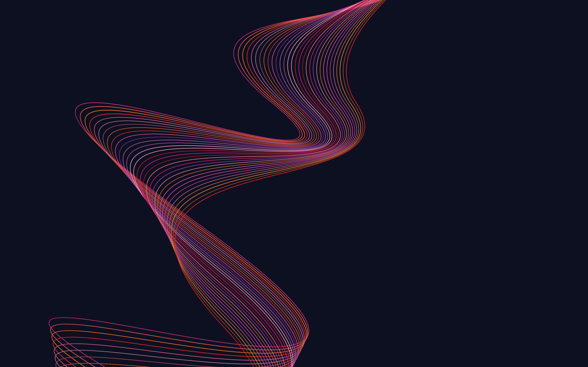 Vector Abstract Wave Background Red Waves Background 13032255 Vector