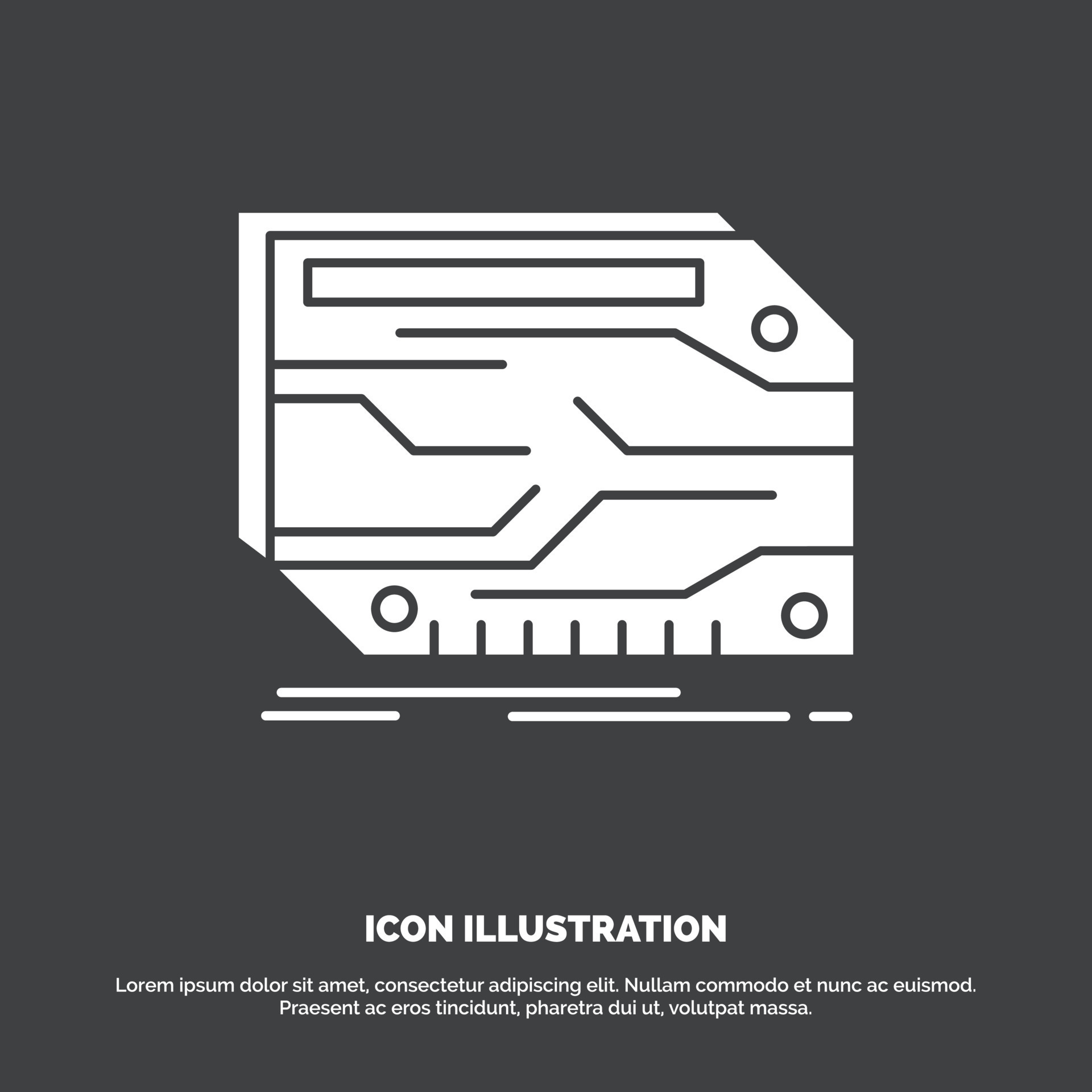 card. component. custom. electronic. memory Icon. glyph vector symbol ... card. component. custom. electronic. memory Icon. glyph vector symbol ...