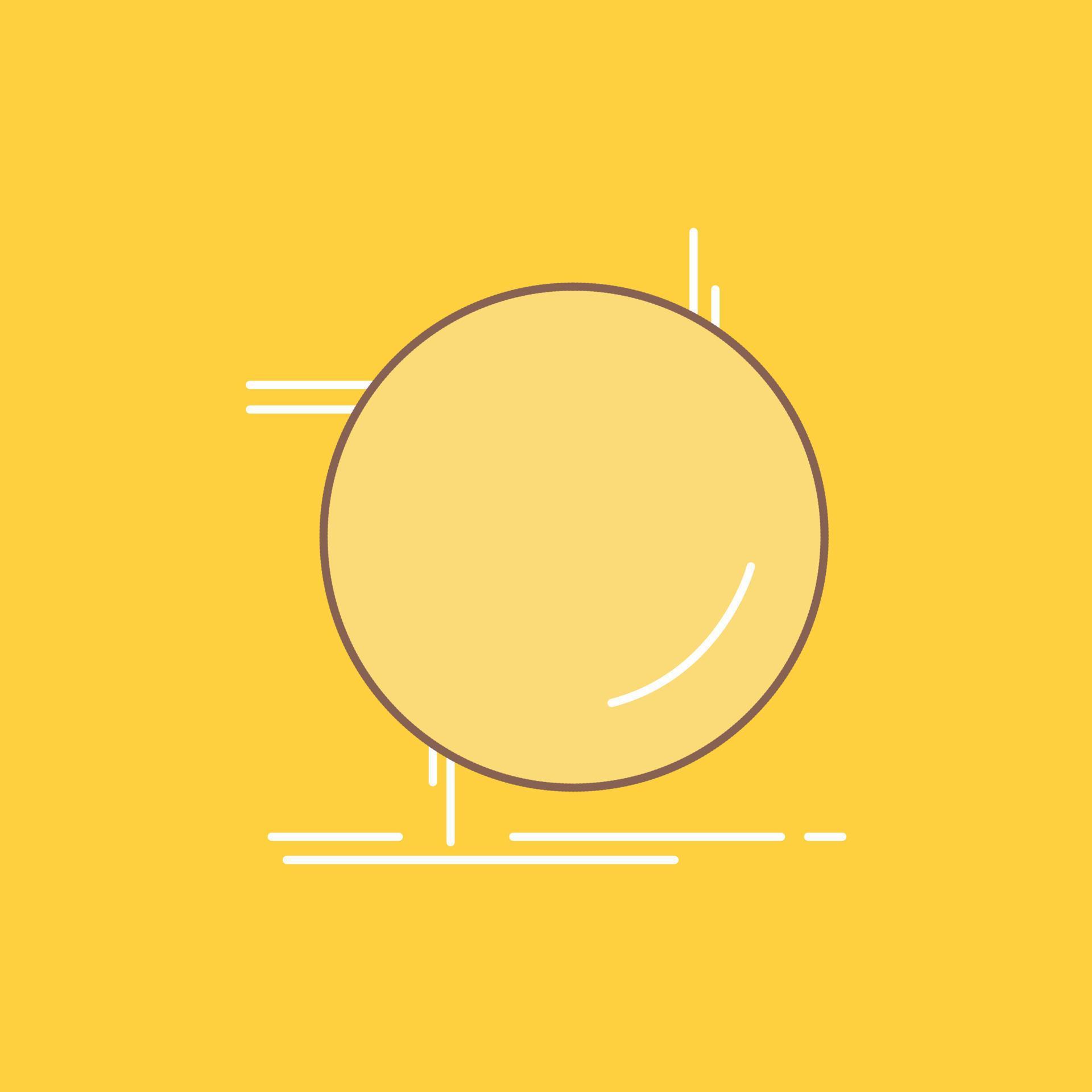 Chain Connect Connection Link Wire Flat Line Filled Icon Beautiful