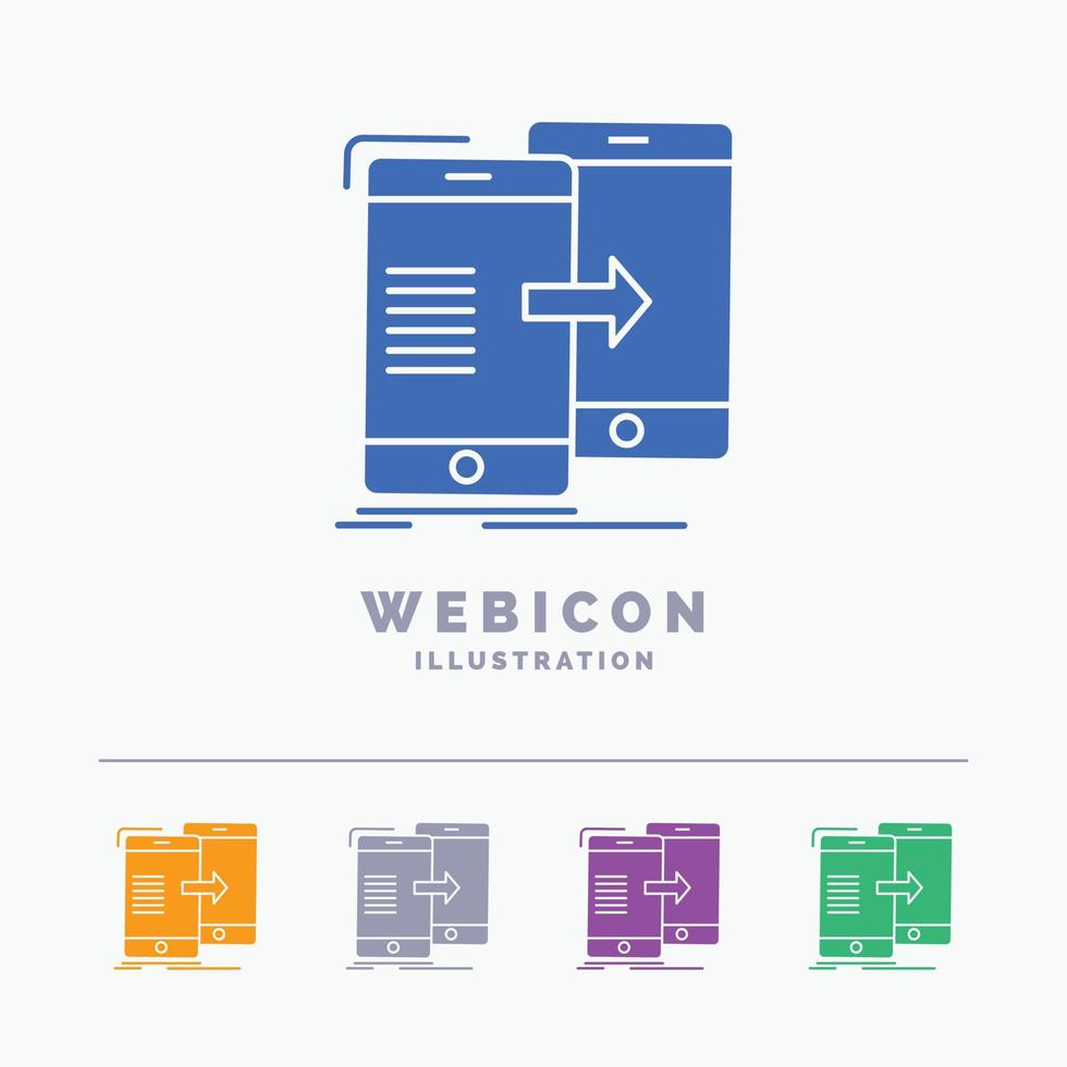 data. Sharing. sync. synchronization. syncing 5 Color Glyph Web Icon ... data. Sharing. sync. synchronization. syncing 5 Color Glyph Web Icon ...