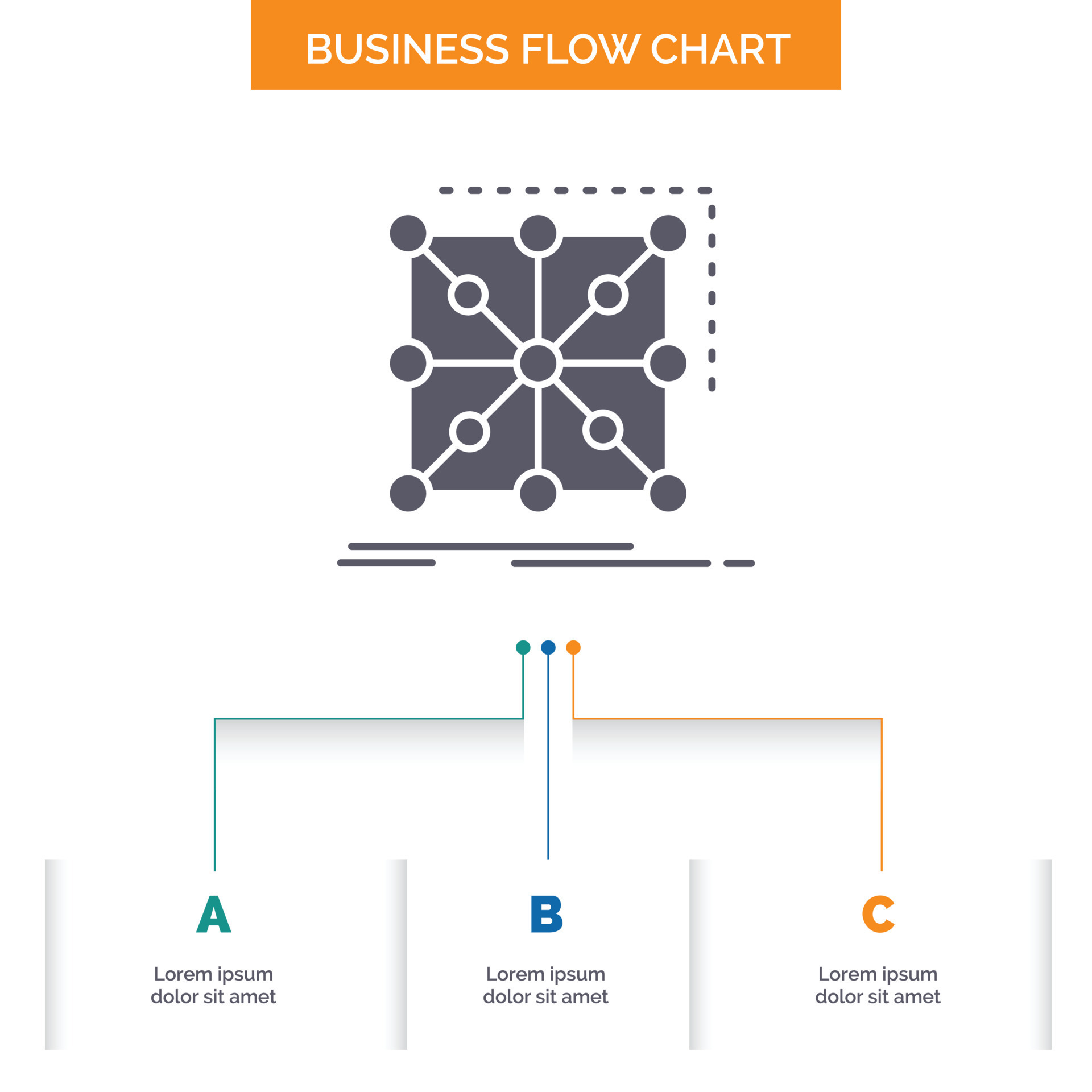 Data Framework App Cluster Complex Business Flow Chart Design With