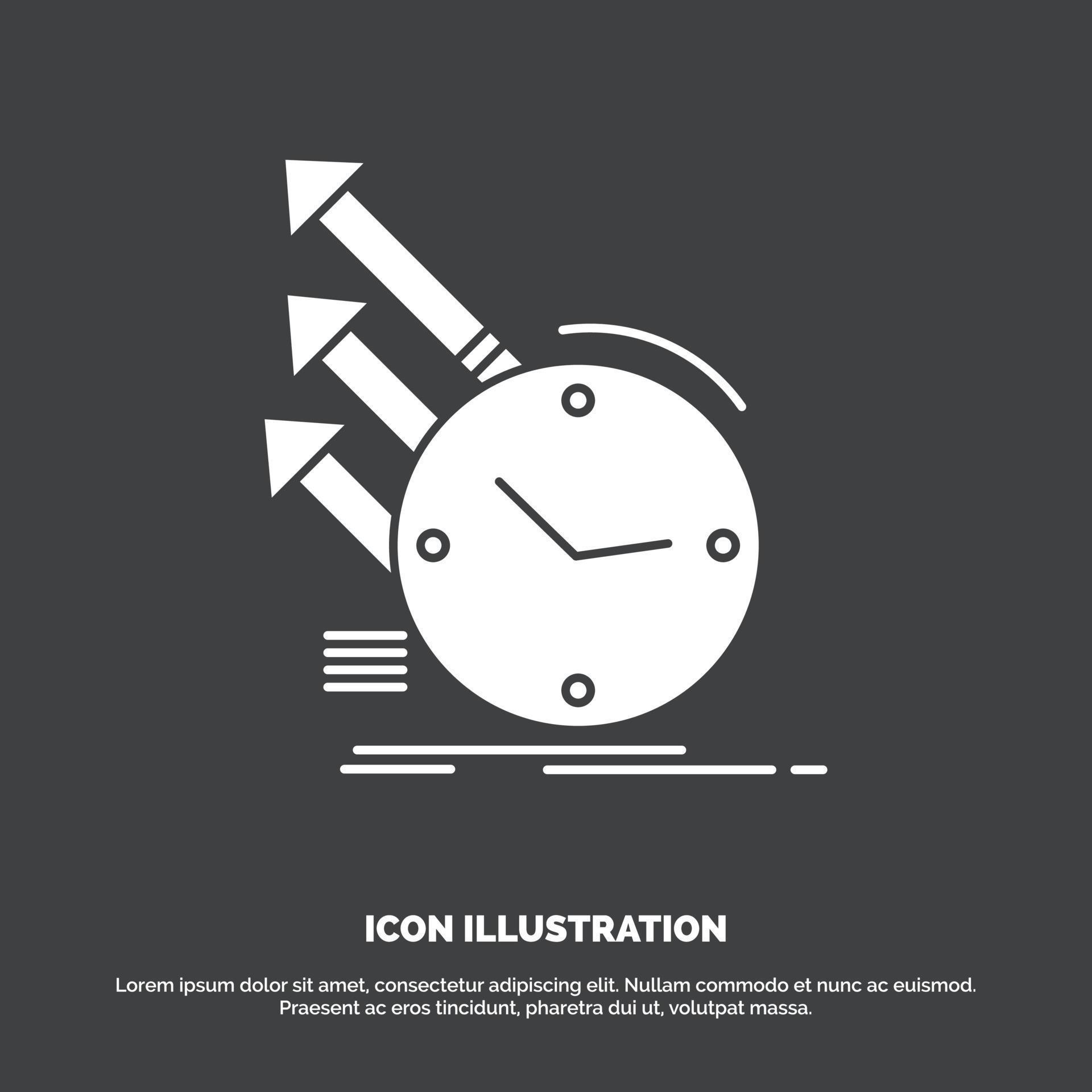 Detection Inspection Of Regularities Research Icon Glyph Vector Symbol For Ui And Ux