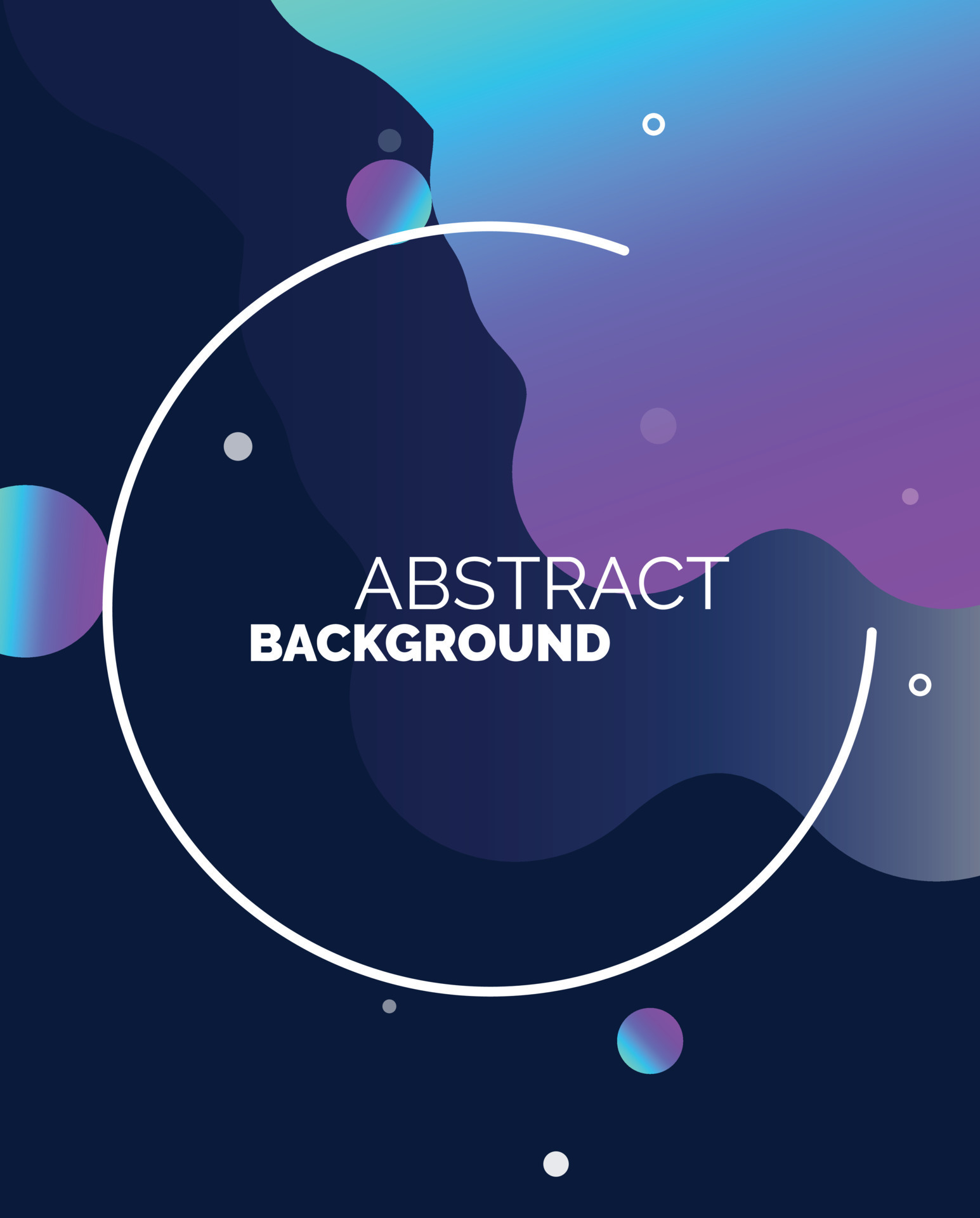 Abstract posters with flowing fluid 3d balls and blobs. Morphing liquid shapes design. Modern ...