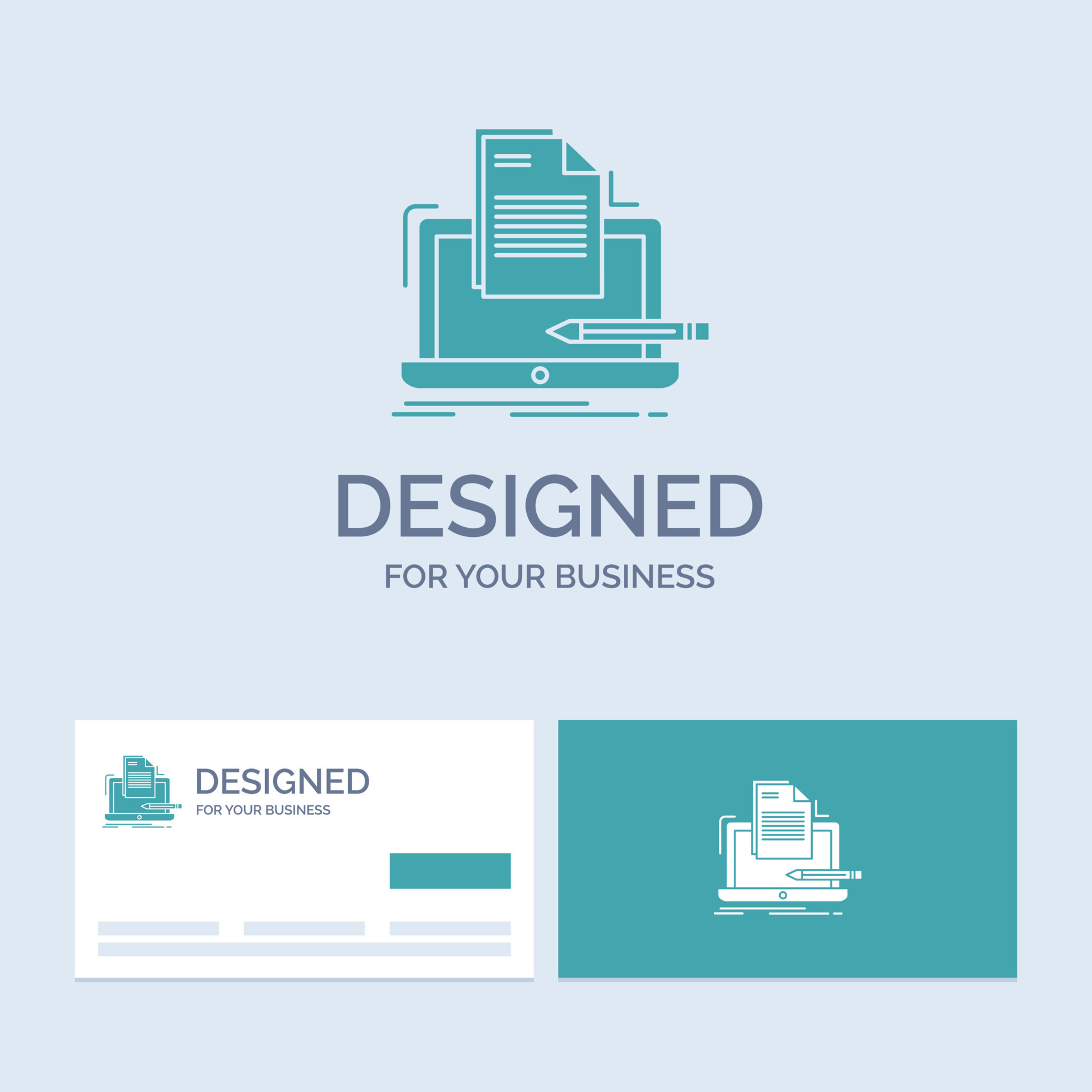 Coder Coding Computer List Paper Business Logo Glyph Icon Symbol For Your Business