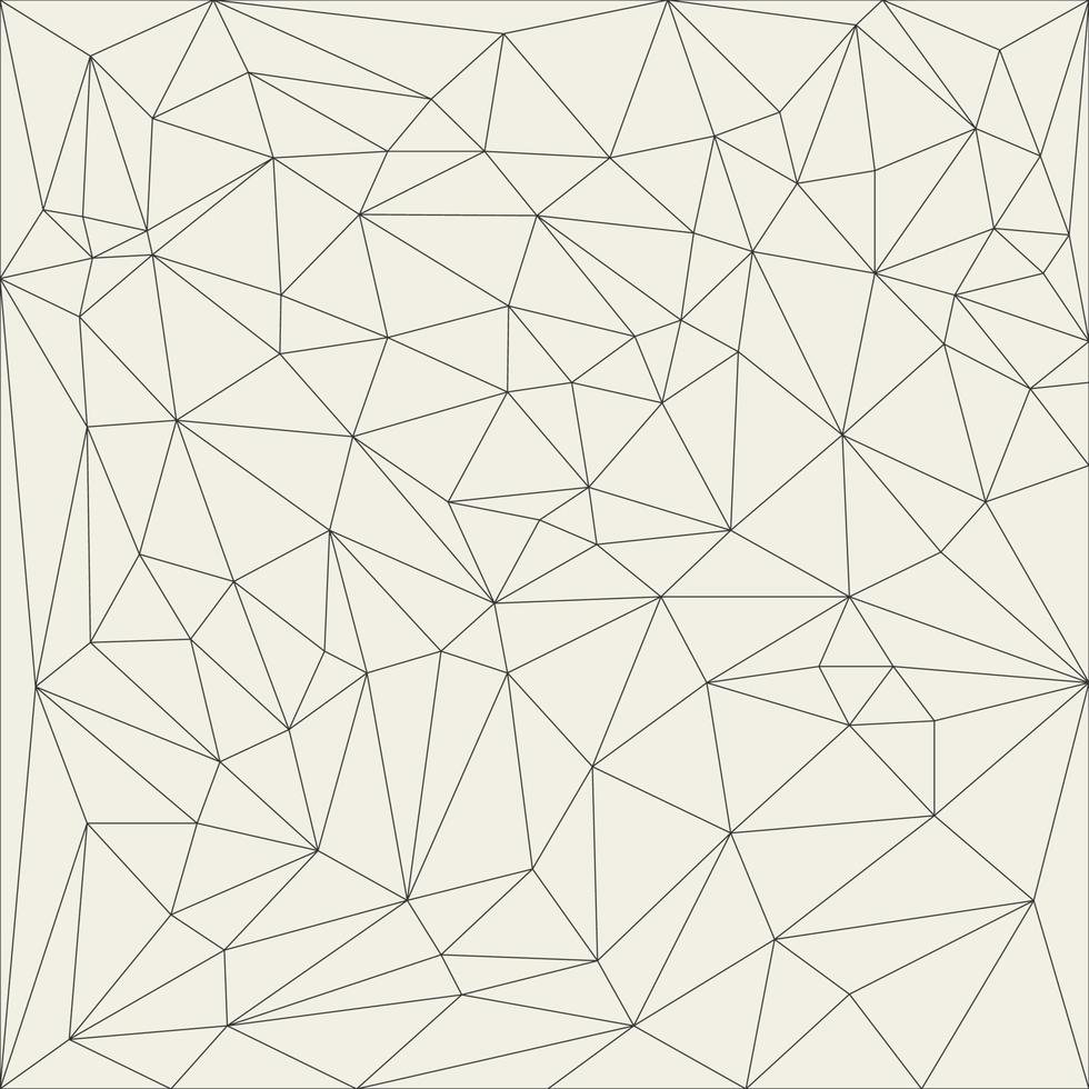 Irregular Abstract Linear Grid Reticulated Monochrome Texture Pattern