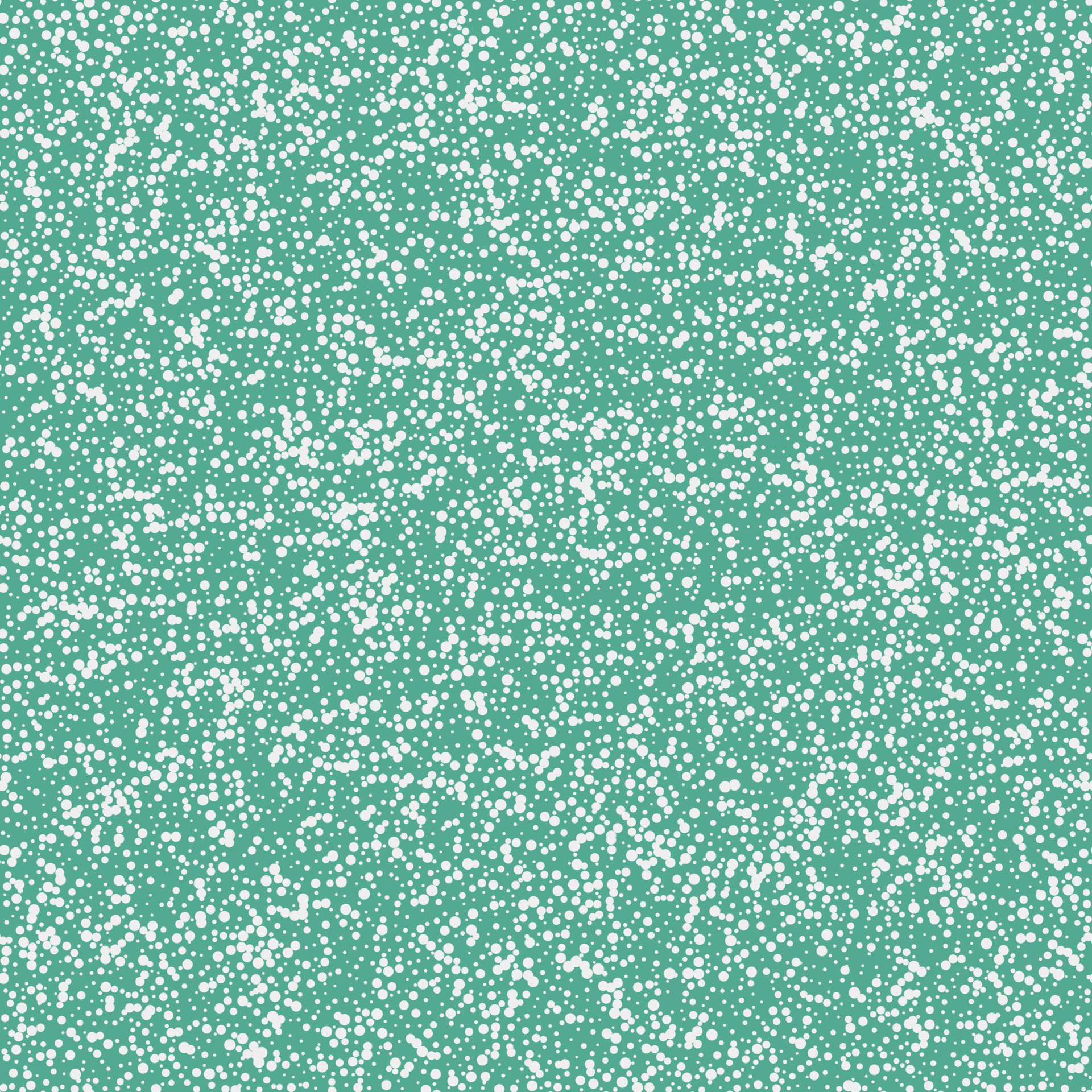 Seamless Pattern Polka Dots Repeating White Snow Falling Circles
