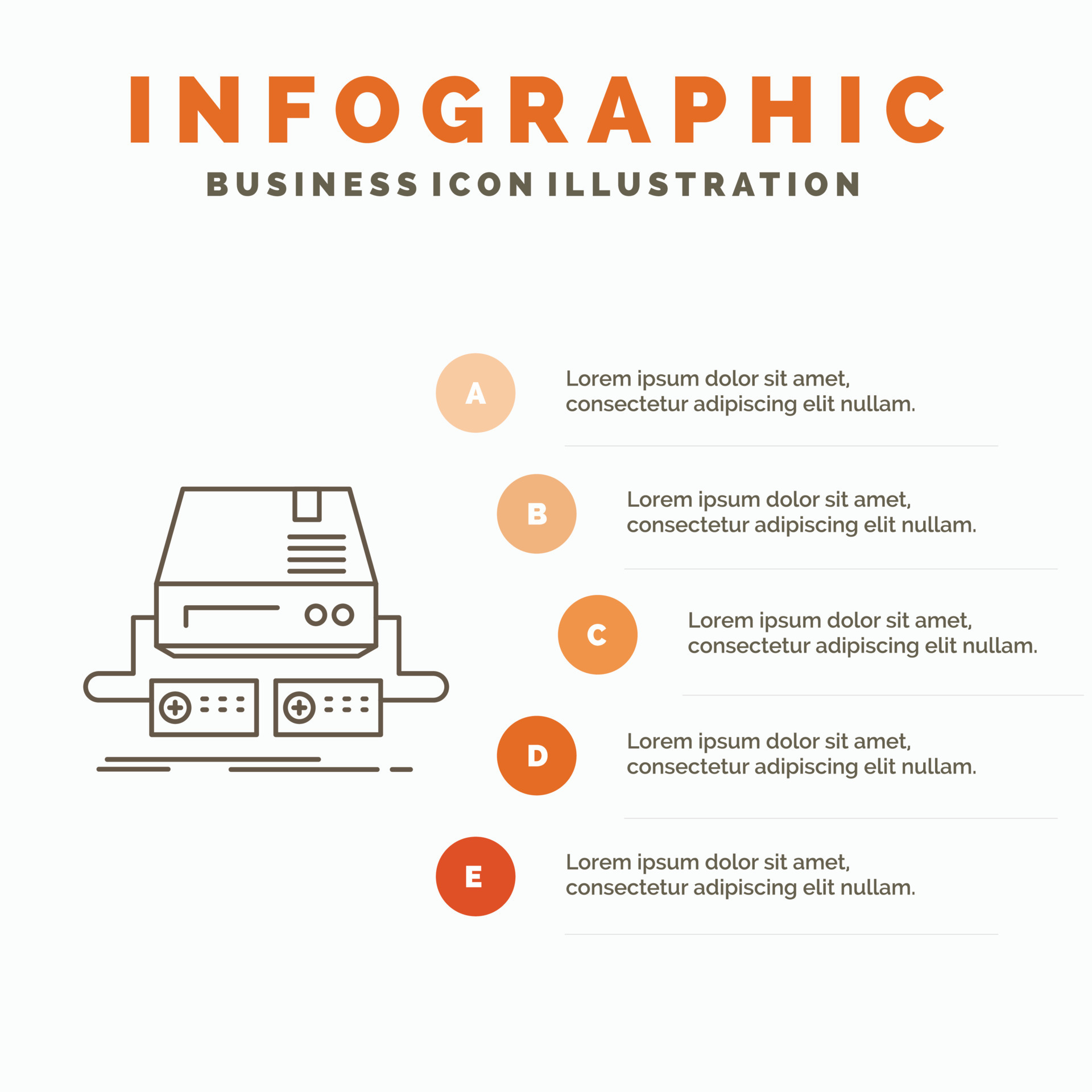 Console Game Gaming Pad Drive Infographics Template For Website And
