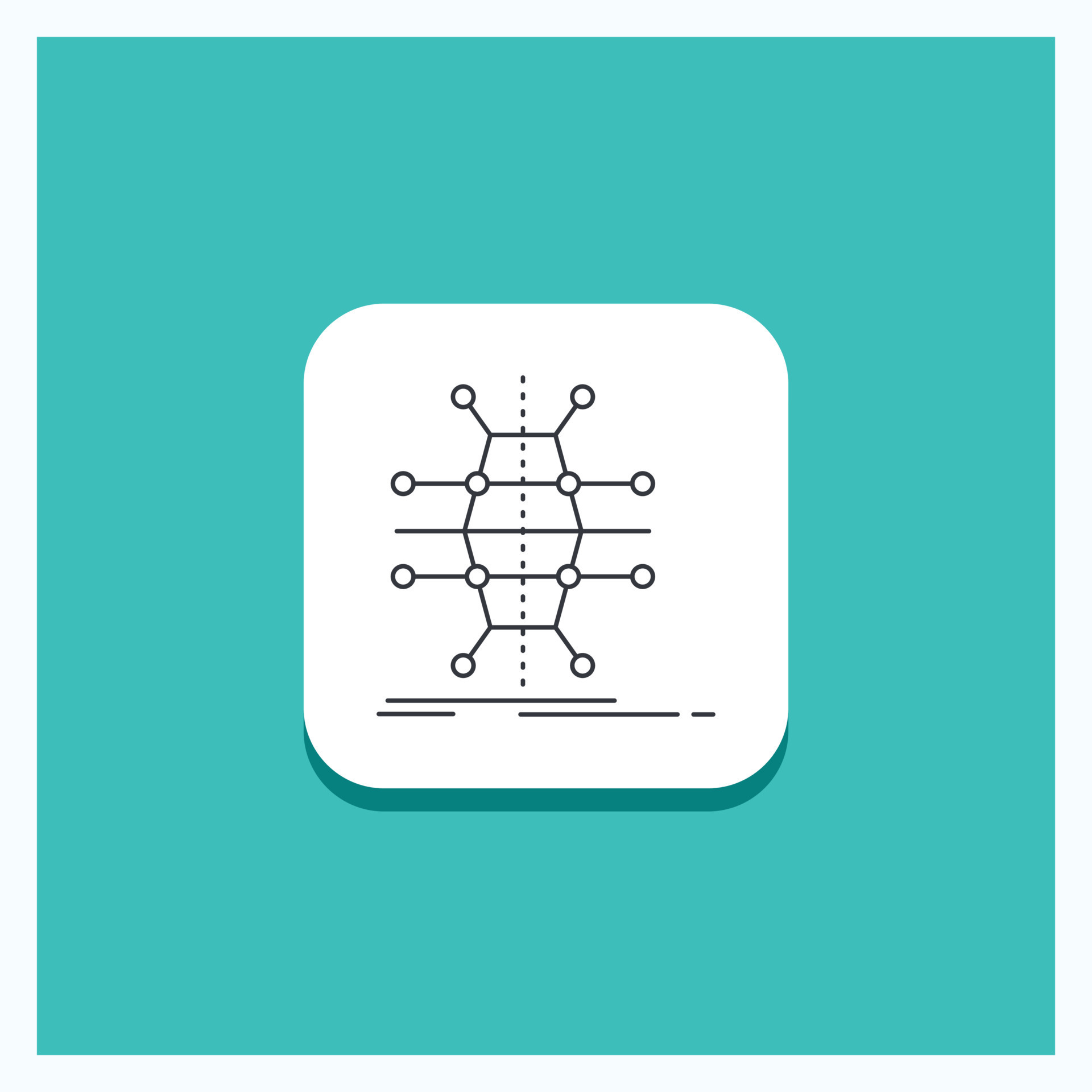 Round Button For Distribution Grid Infrastructure Network Smart