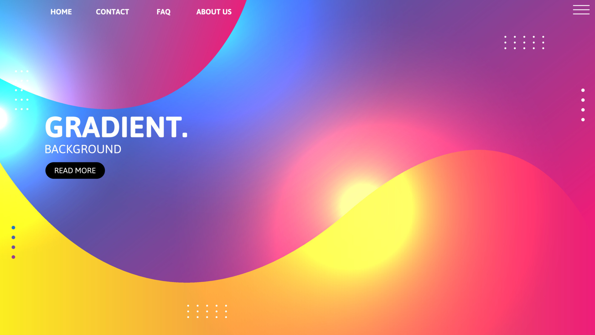 Abstract Wavy Geometric Backgroundgradient Shapes Composition Vector Illustration 13043711