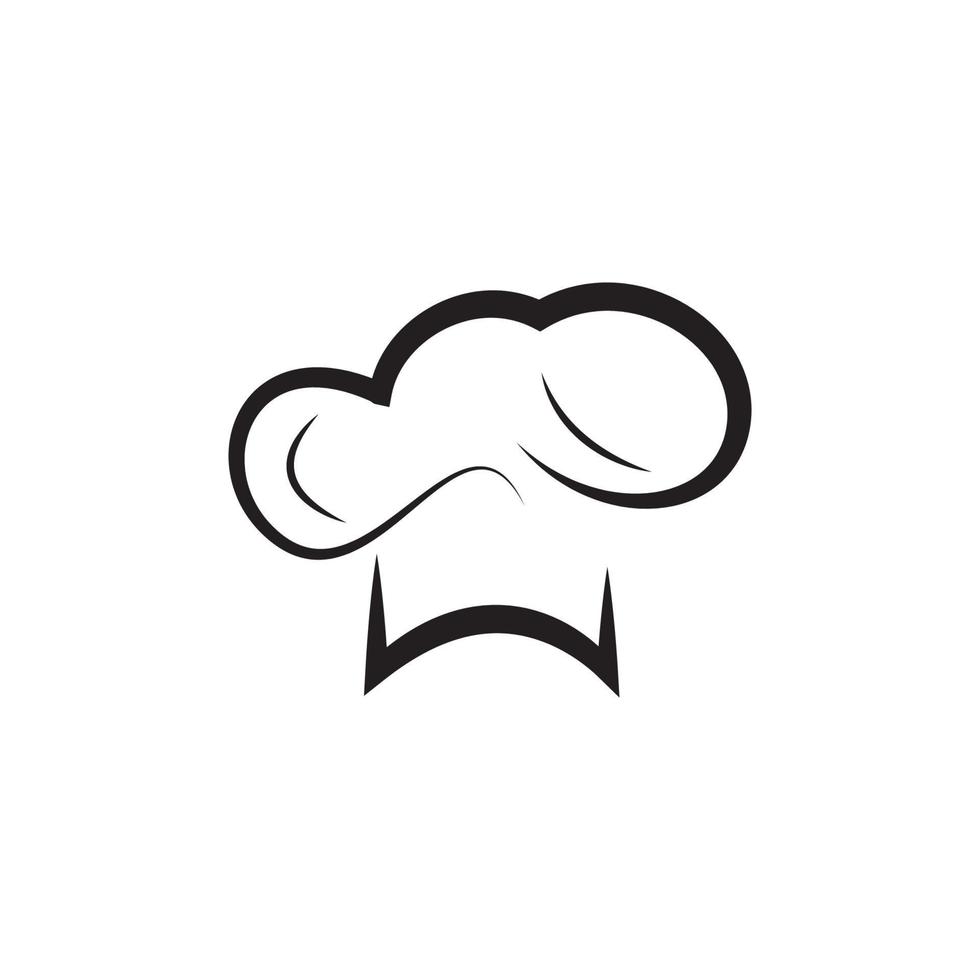 hat chef logo template 13044430 Vector Art at Vecteezy