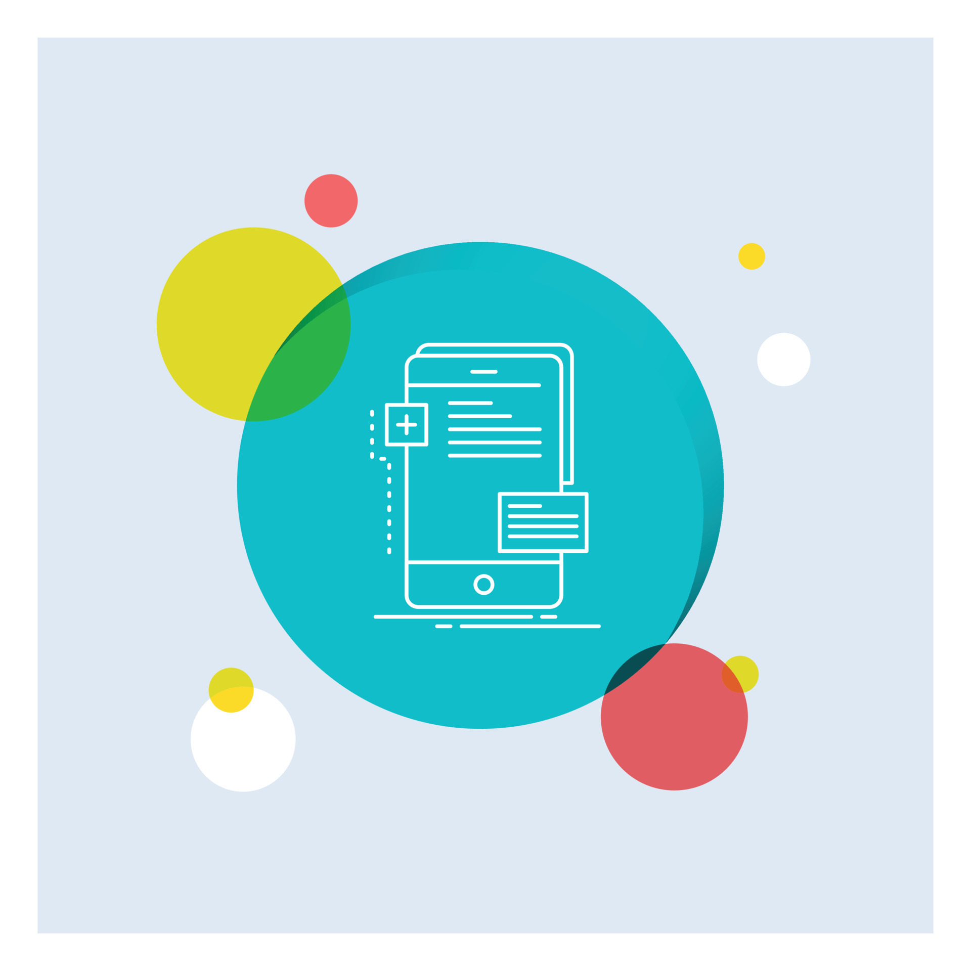 frontend. interface. mobile. phone. developer White Line Icon colorful ... frontend. interface. mobile. phone. developer White Line Icon colorful ...