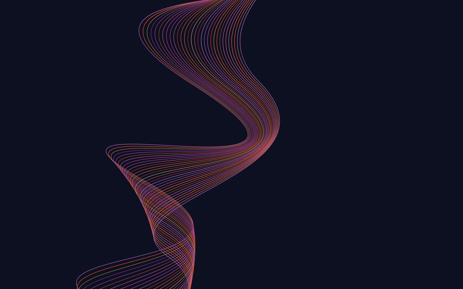 Abstract Red Color technology Line wave background 13045171 Vector Art ...