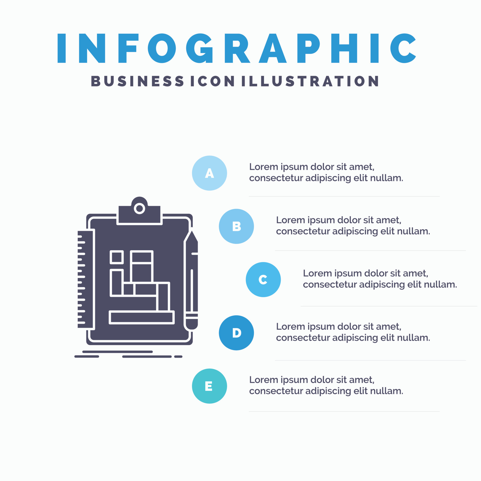 Algorithm Process Scheme Work Workflow Infographics Template For Website And Presentation