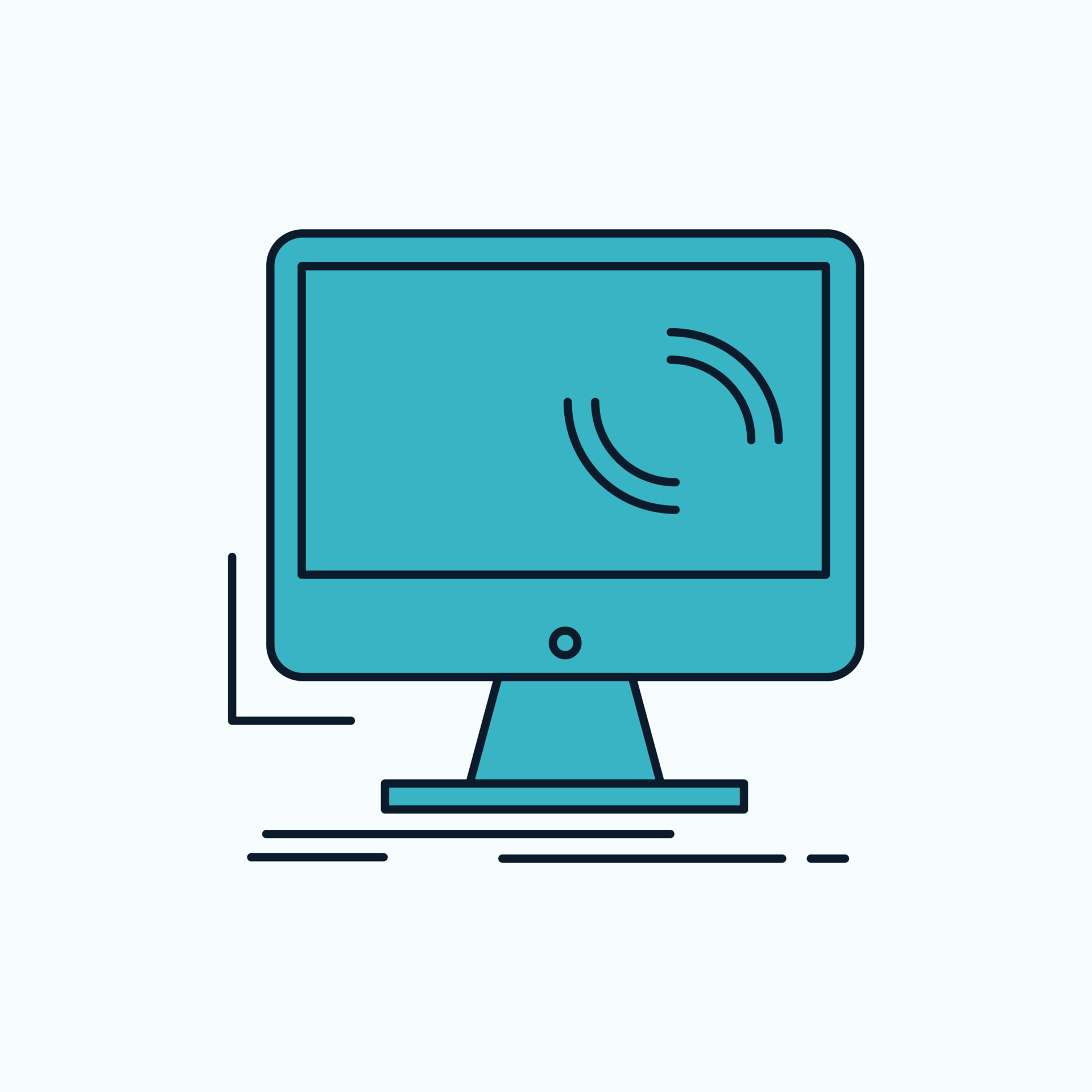 Update App Application Install Sync Flat Icon Green And Yellow Sign And Symbols For Website