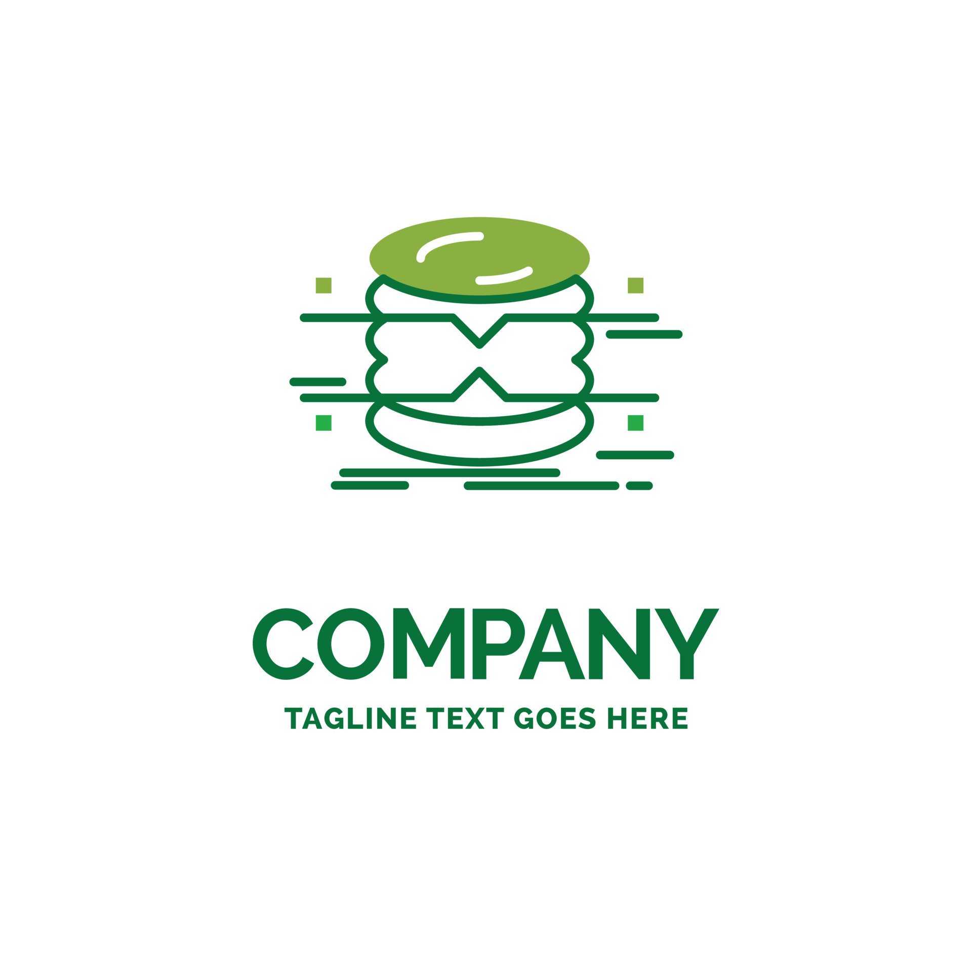 Database Data Architecture Infographics Monitoring Flat Business Logo Template Creative