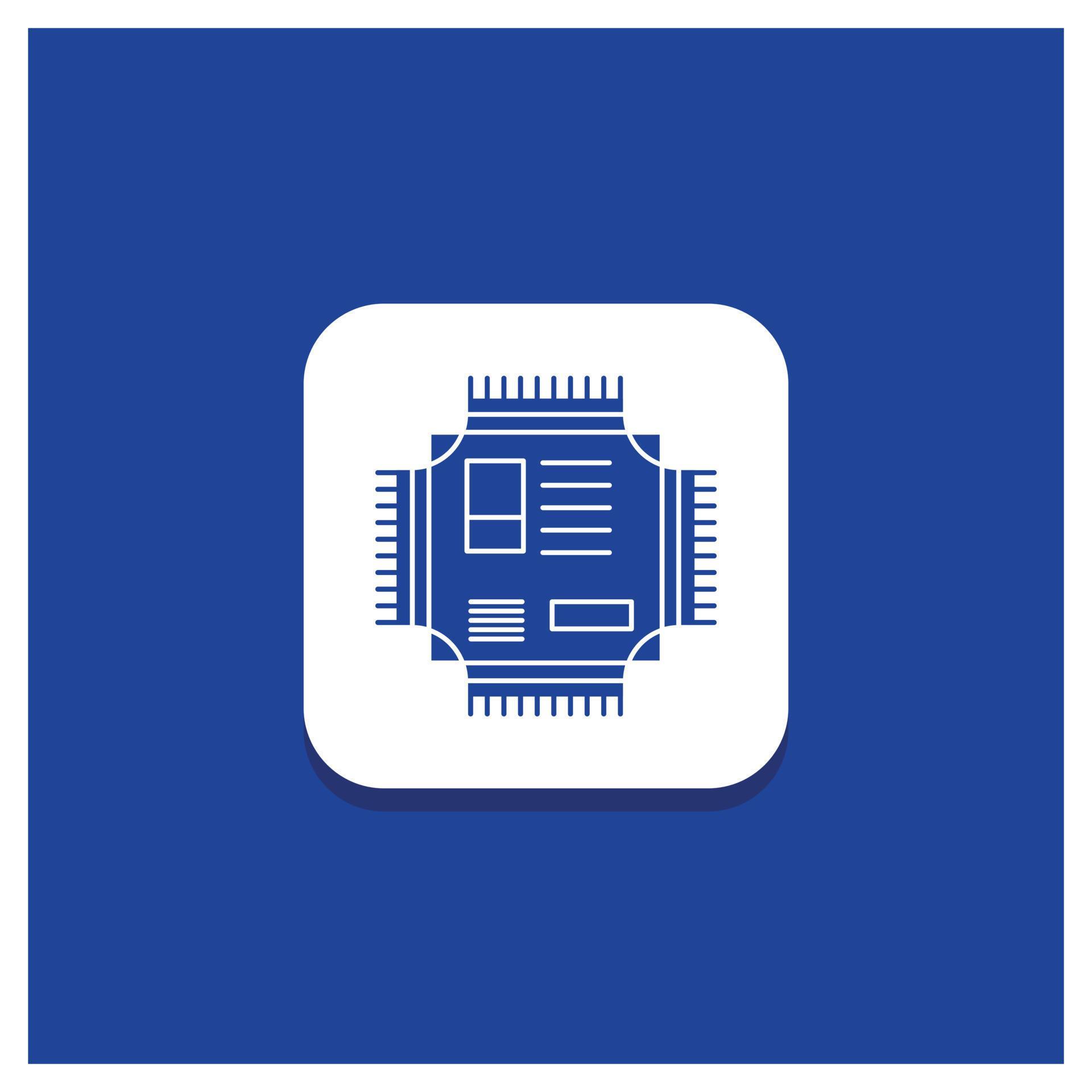 Blue Round Button for Chip. cpu. microchip. processor. technology Glyph ... Blue Round Button for Chip. cpu. microchip. processor. technology Glyph ...