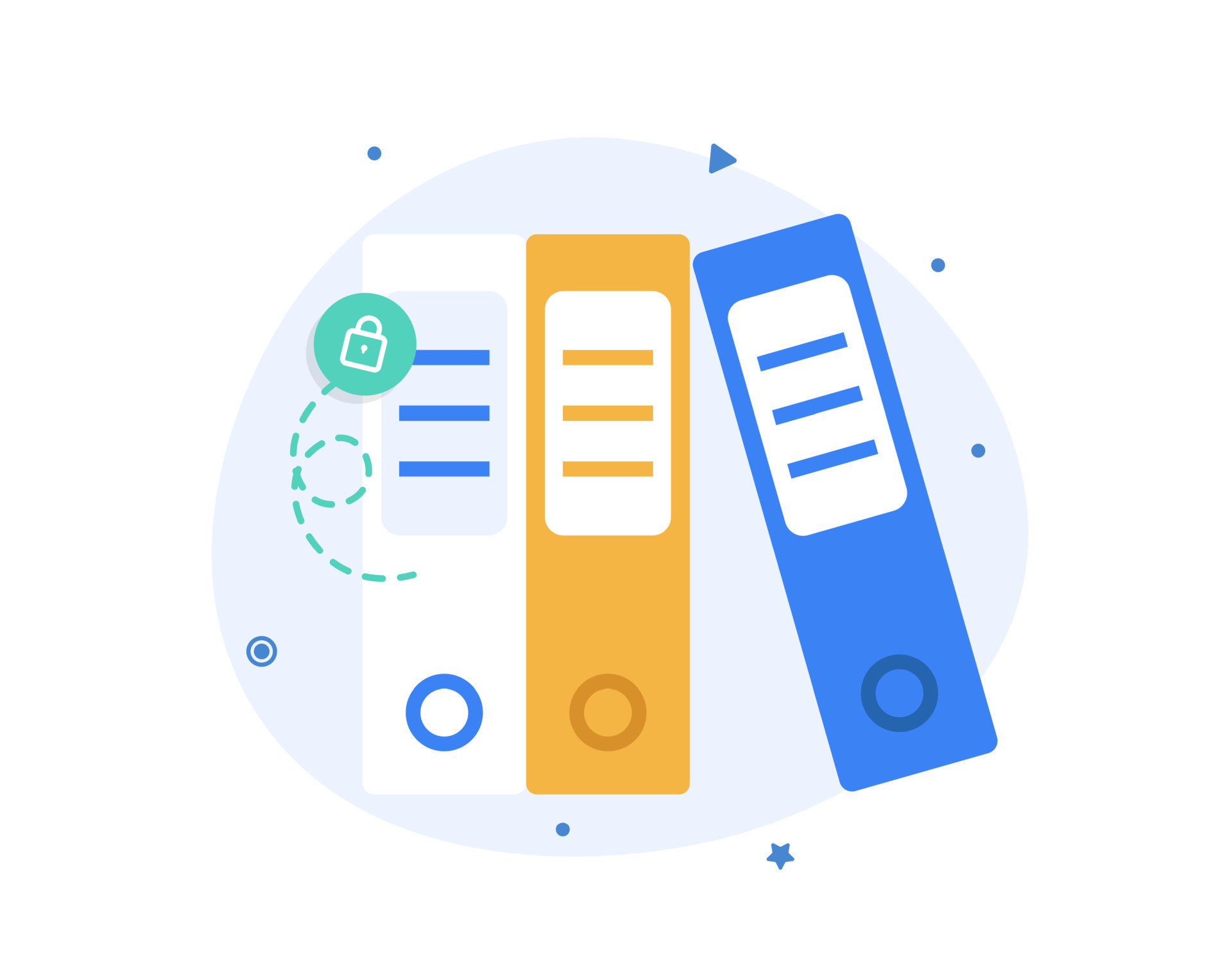 Documents and storage,Folder with Document 13050491 Vector Art at Vecteezy