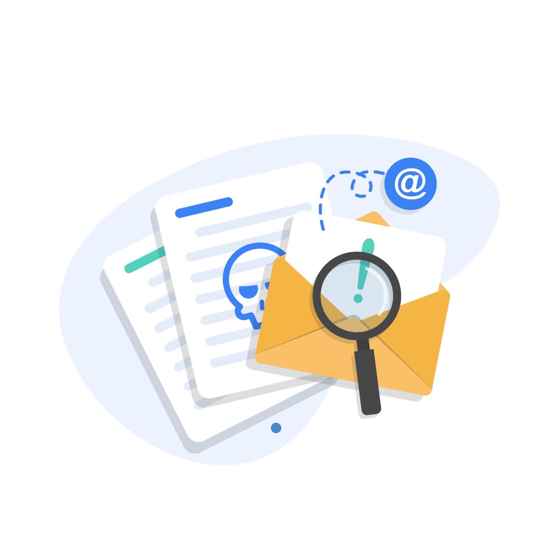 Spamming Mailbox Conceptspam Warningvector Illustration 13050508