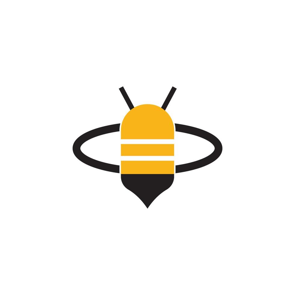 Bee icon Vector Illustration design Logo 13059585 Vector Art at Vecteezy