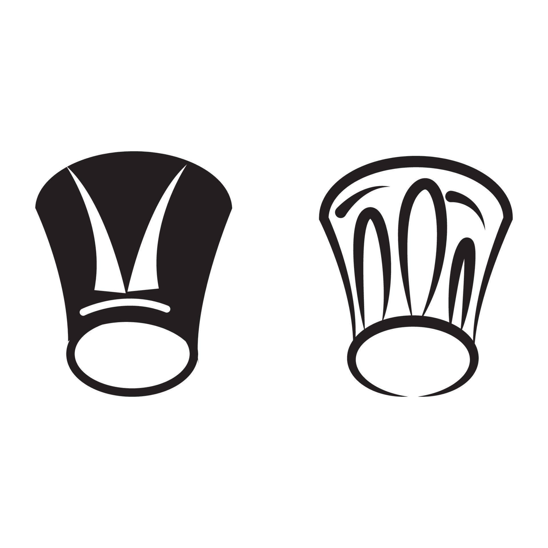 Hat chef logo template 13059707 Vector Art at Vecteezy