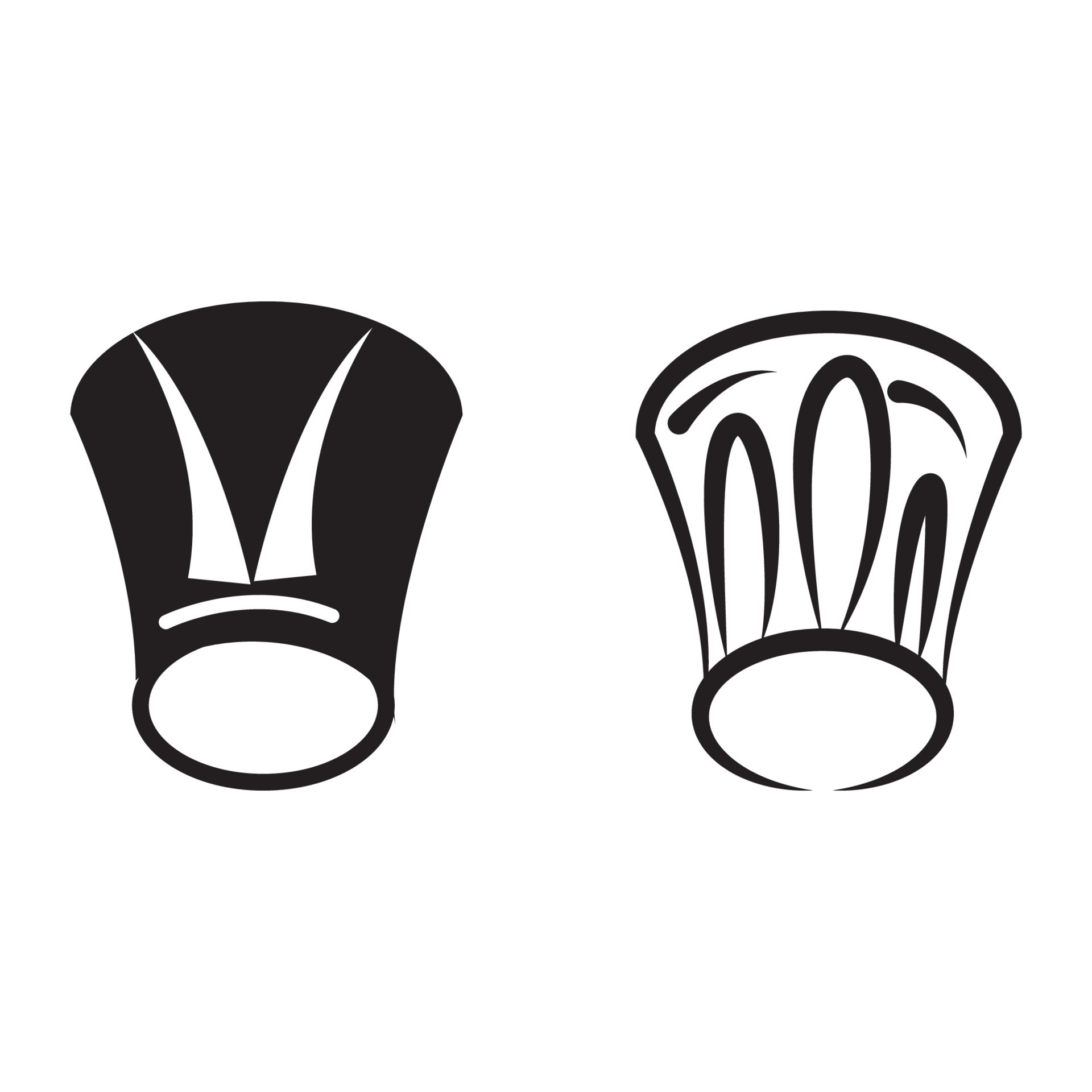 Hat chef logo template 13059707 Vector Art at Vecteezy