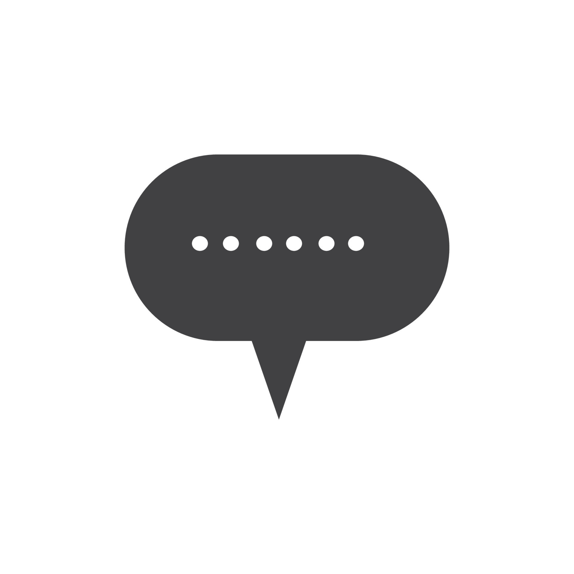 Chat Bubbles Vector Icon Illustration Design Chat And Speech Bubble