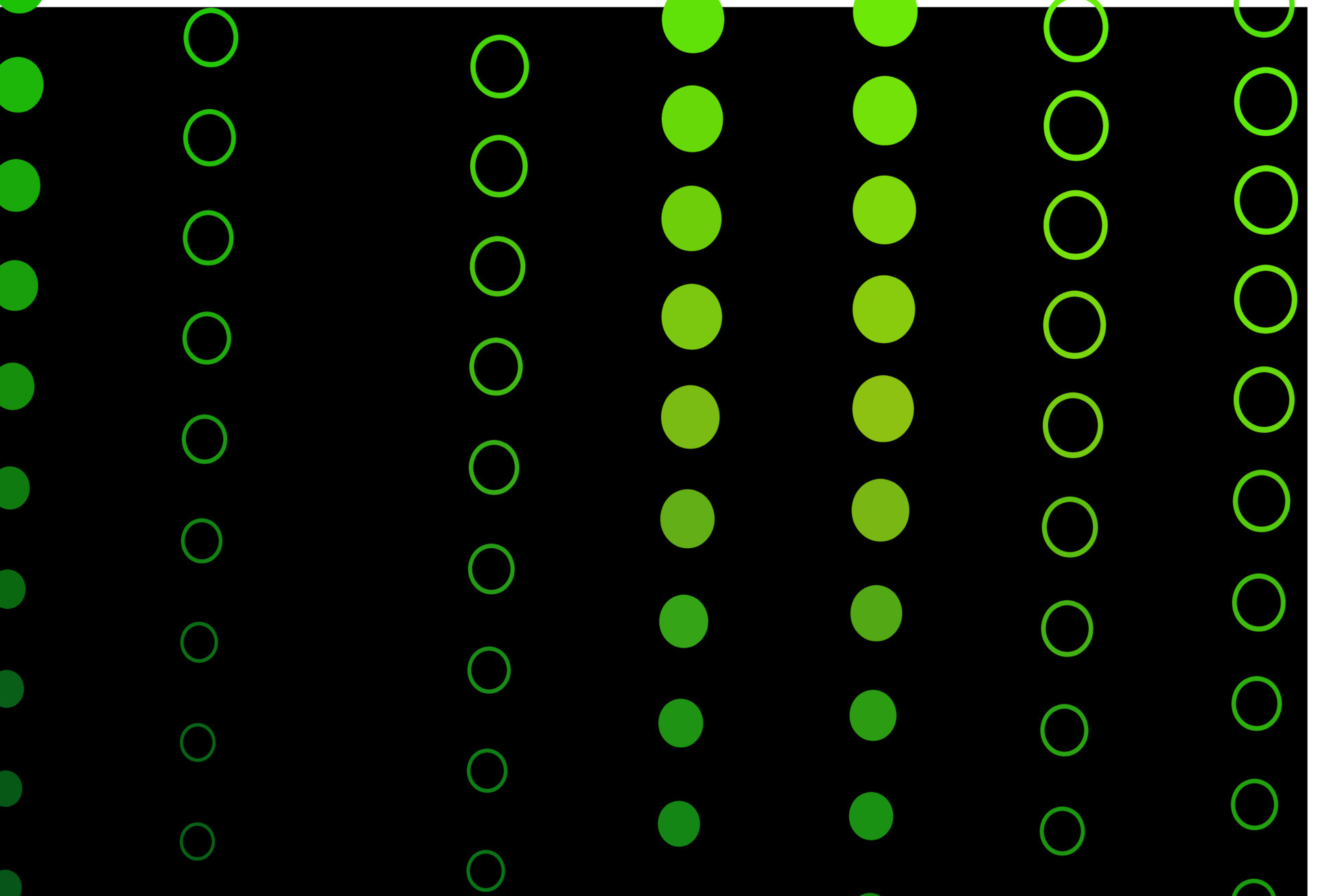 Dark Green Vector Template With Circles 13067671 Vector Art At Vecteezy