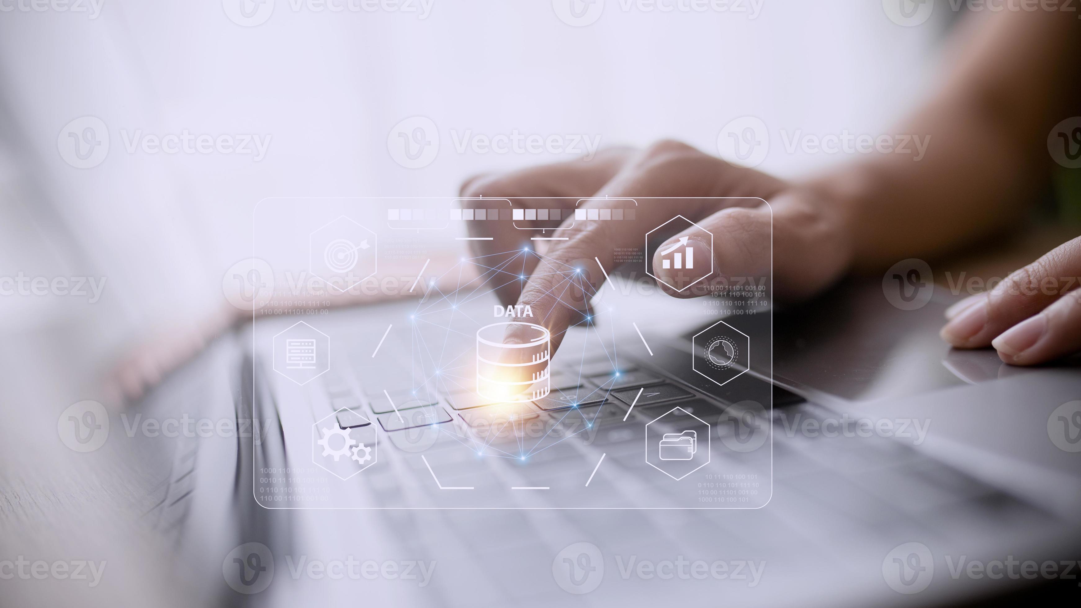 Big Data And Analytics Visualization Technology With Scientist