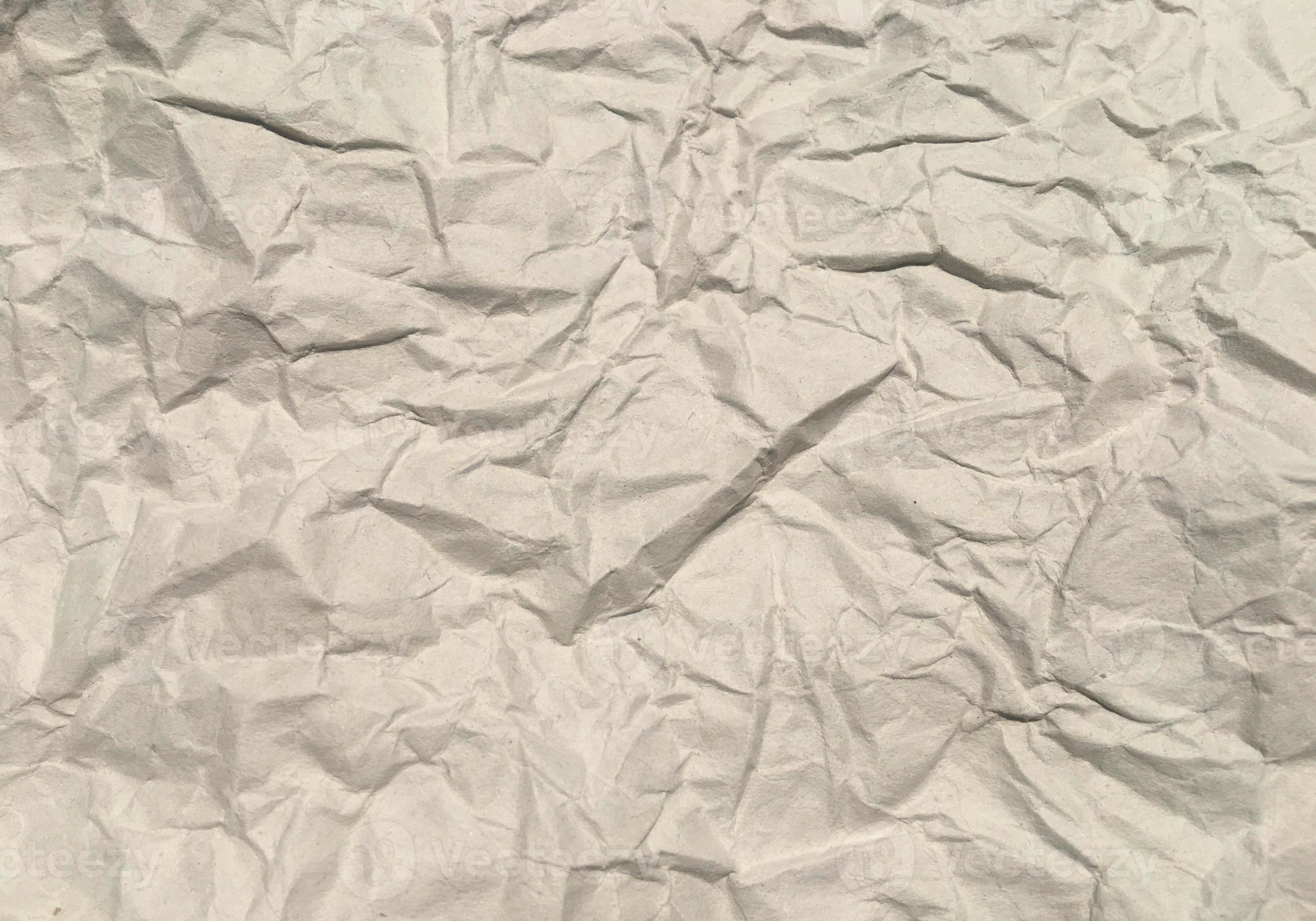 White wrinkled paper texture background for Design or work with copy ...