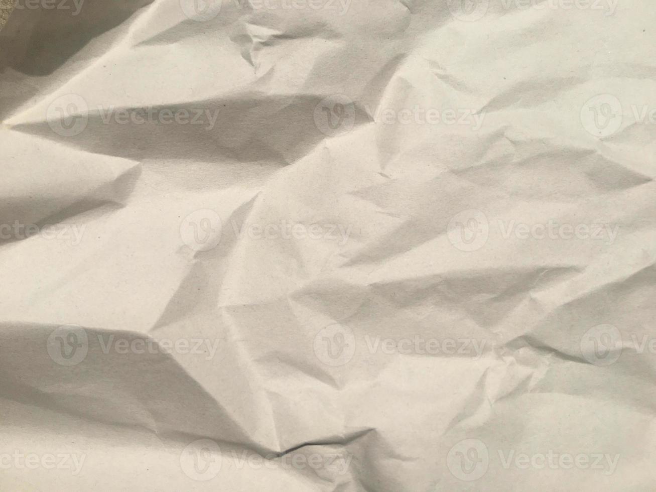 White wrinkled paper texture background for Design or work with copy ...