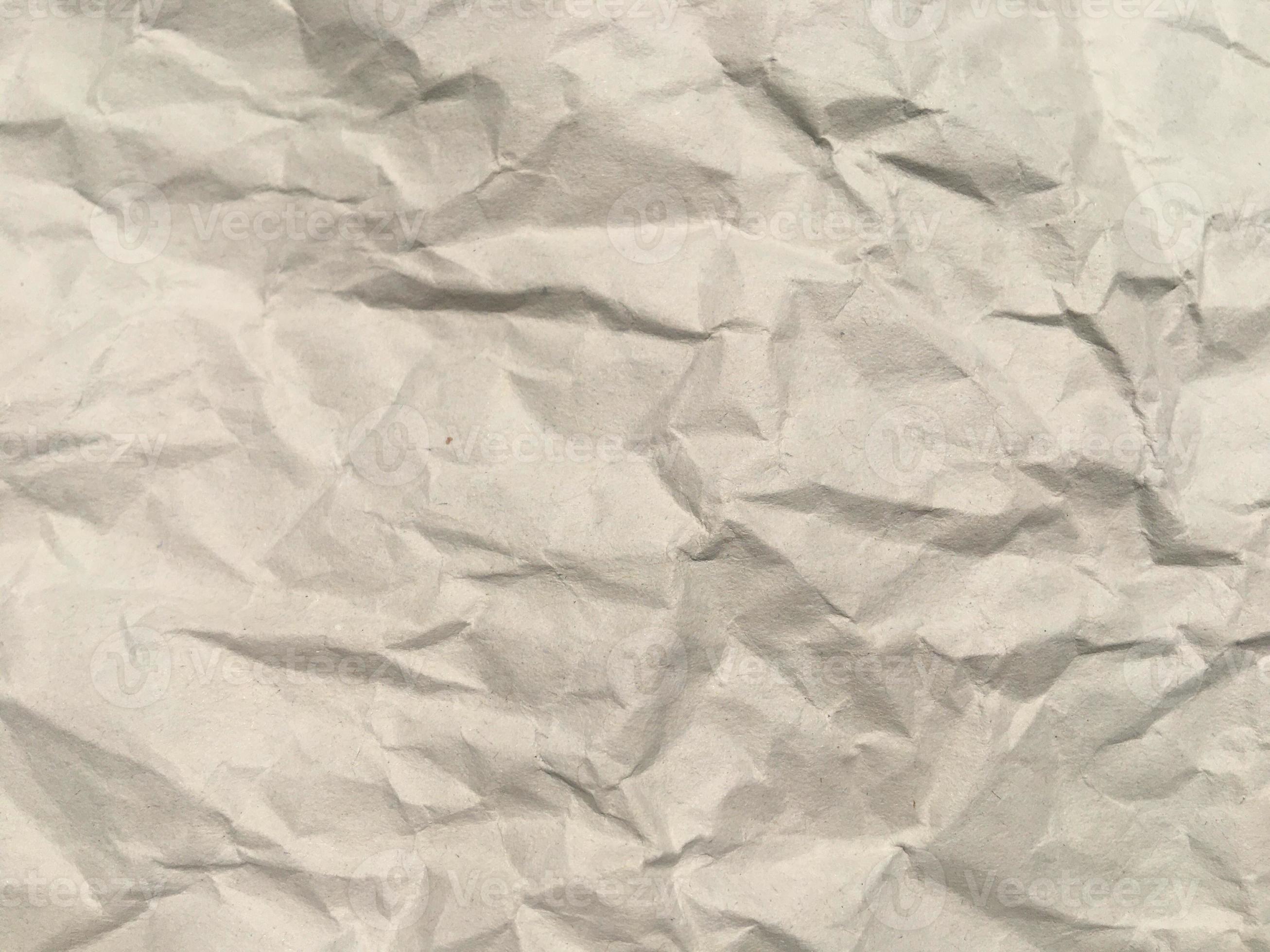 White wrinkled paper texture background for Design or work with copy ...
