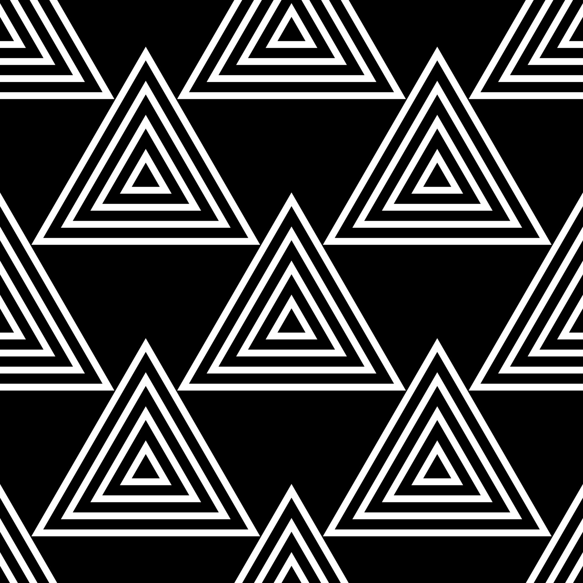 triangles seamless pattern. geometric wallpaper. optical illusions ...