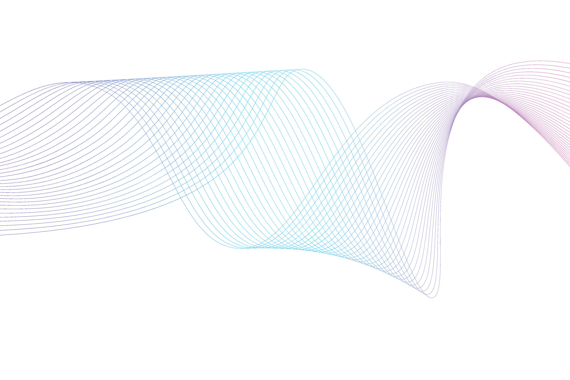 Modern colorful wavy line background Design. Multicolor wave curve ...