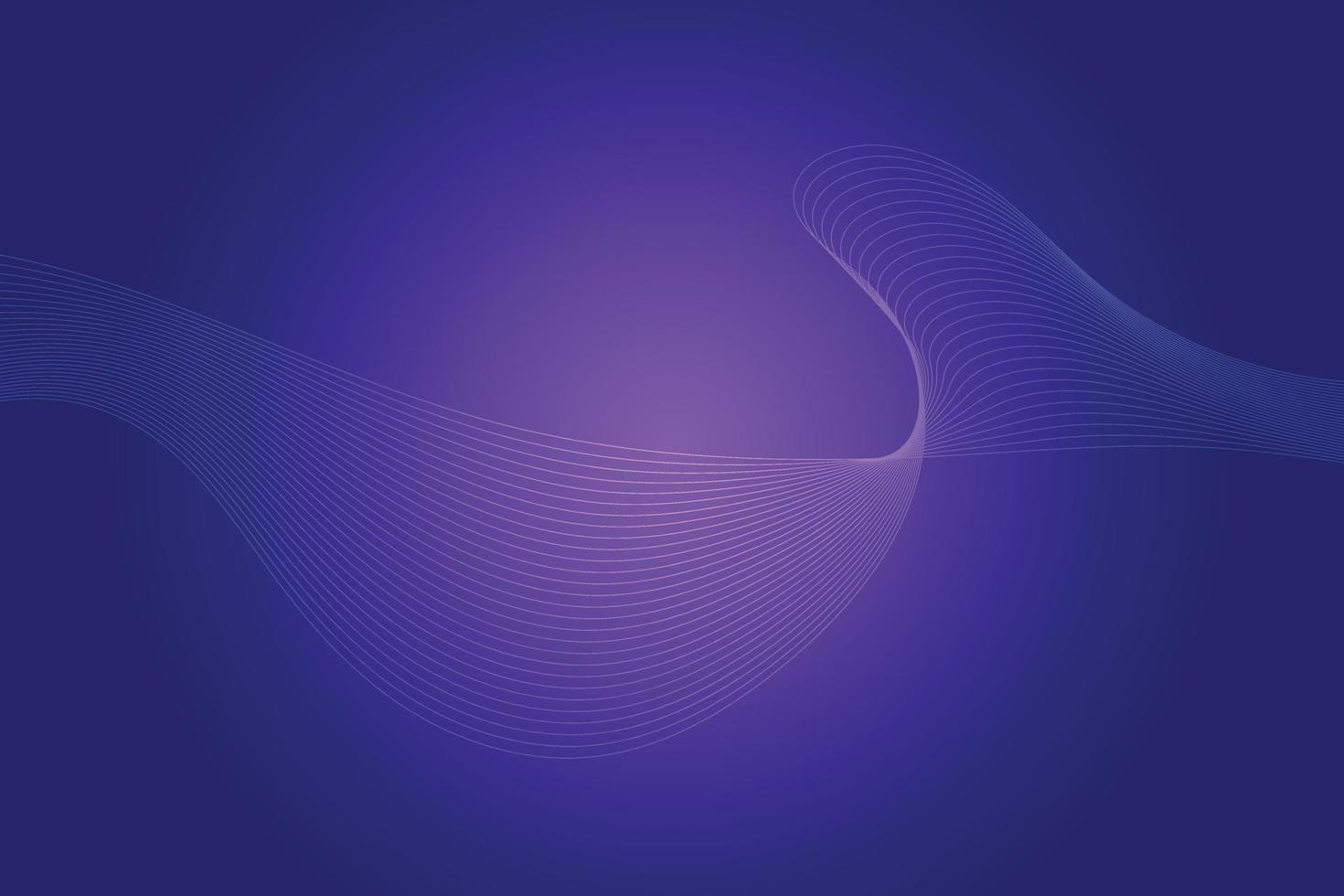 Abstract Line Wave Gradient Background Modern Colorful Wavy Line