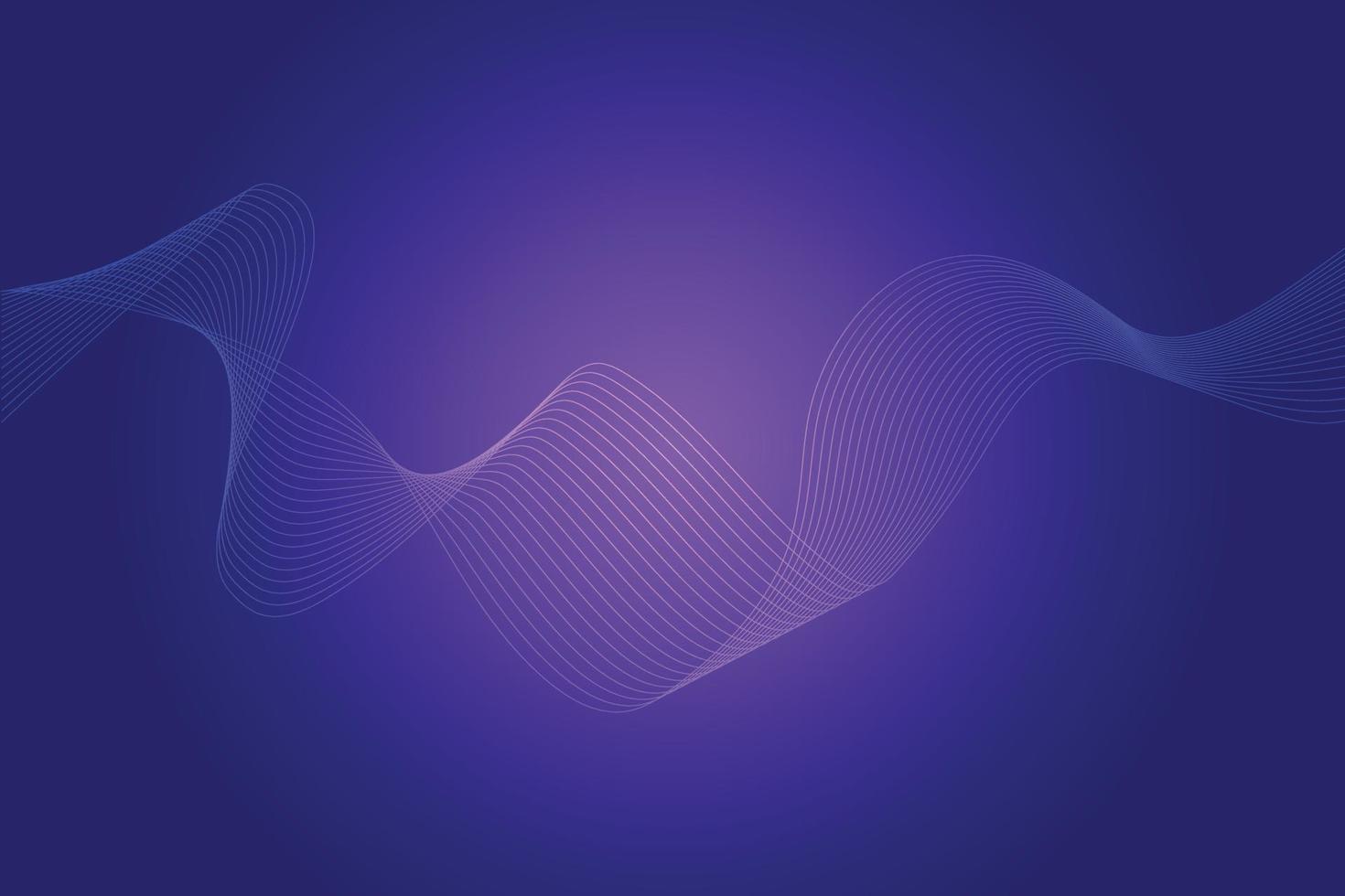 Abstract Line Wave Gradient Background Modern Colorful Wavy Line
