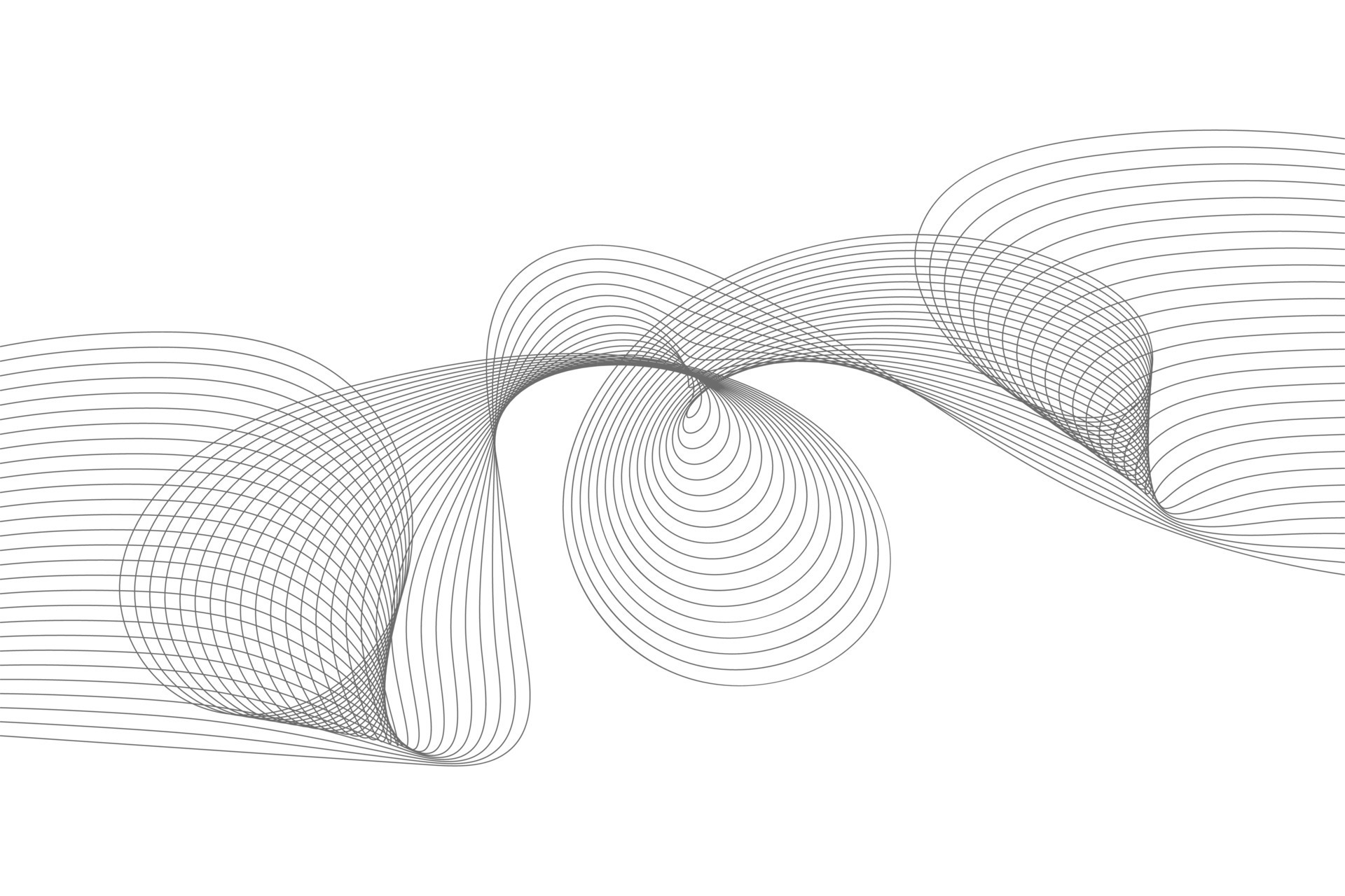 Abstract background with wavy lines white background. Abstract gradient ...