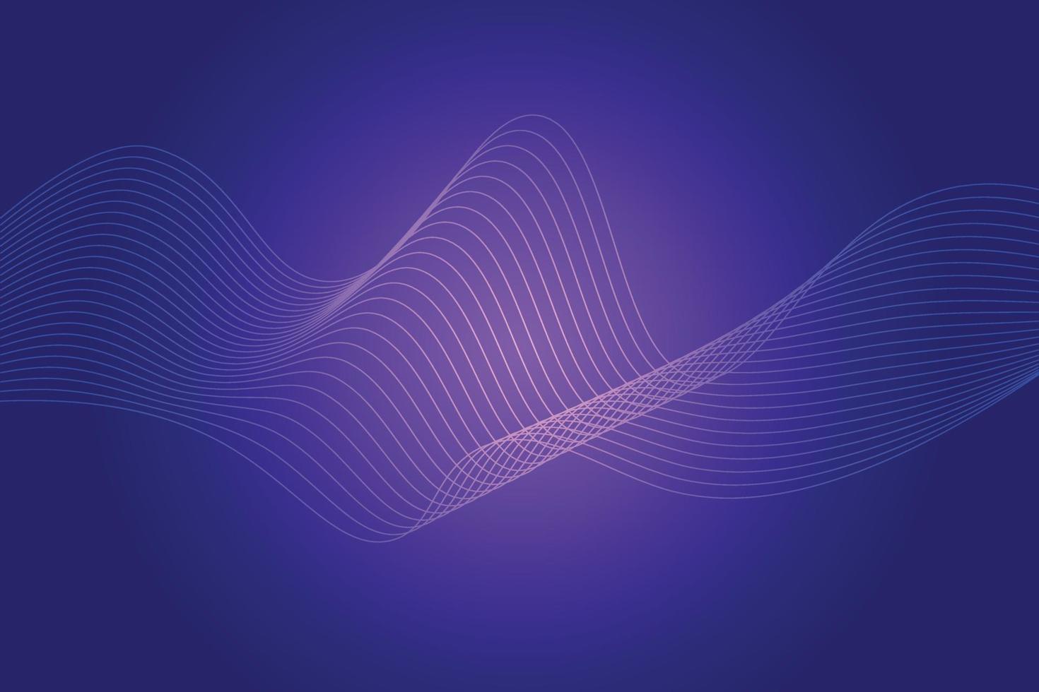 Abstract Background With Colorful Wavy Lines Abstract Blue Purple Gradient Background Design