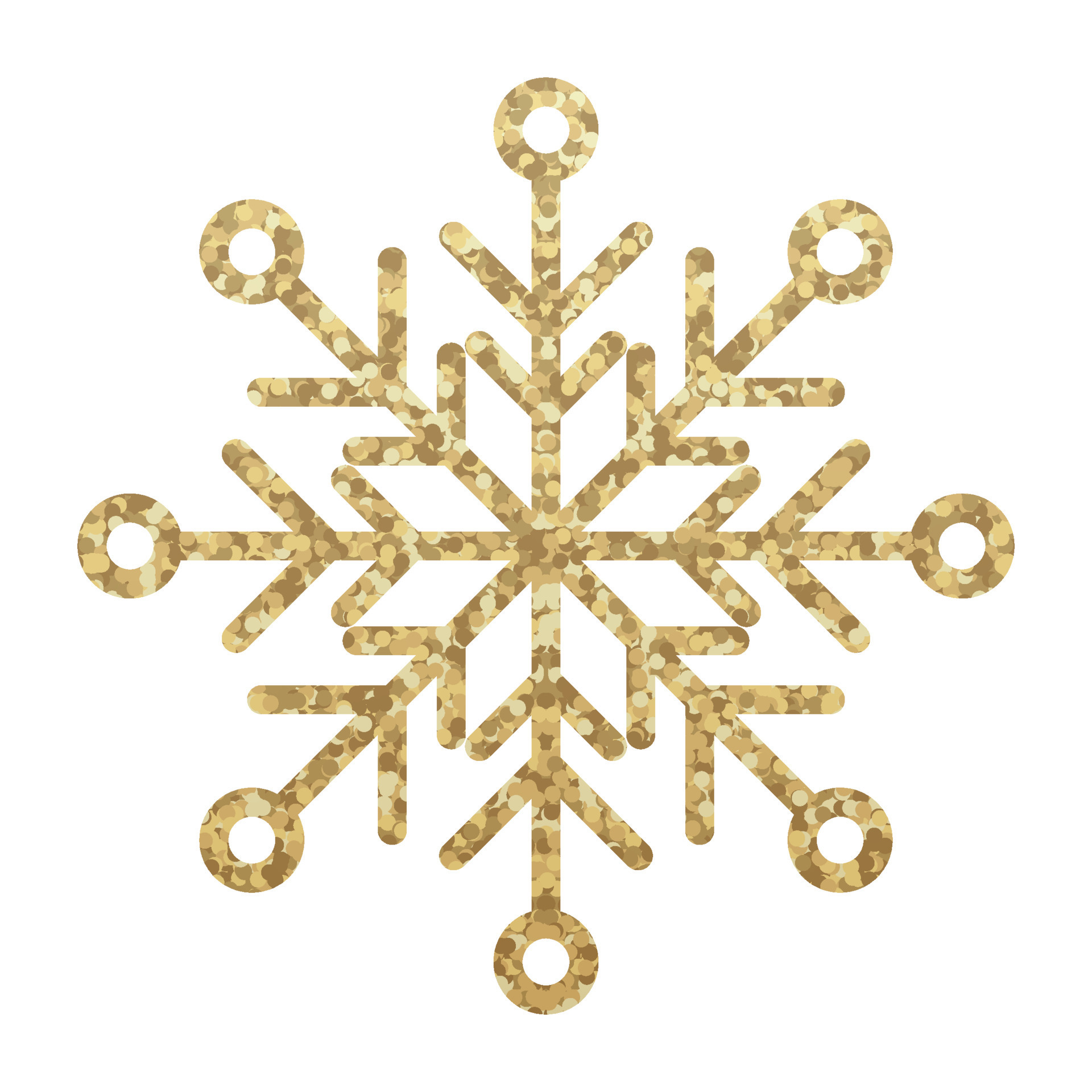 Golden Glitter Covered Snowflake Snowflake Made Of Golden Glitter Gold Glitter Texture
