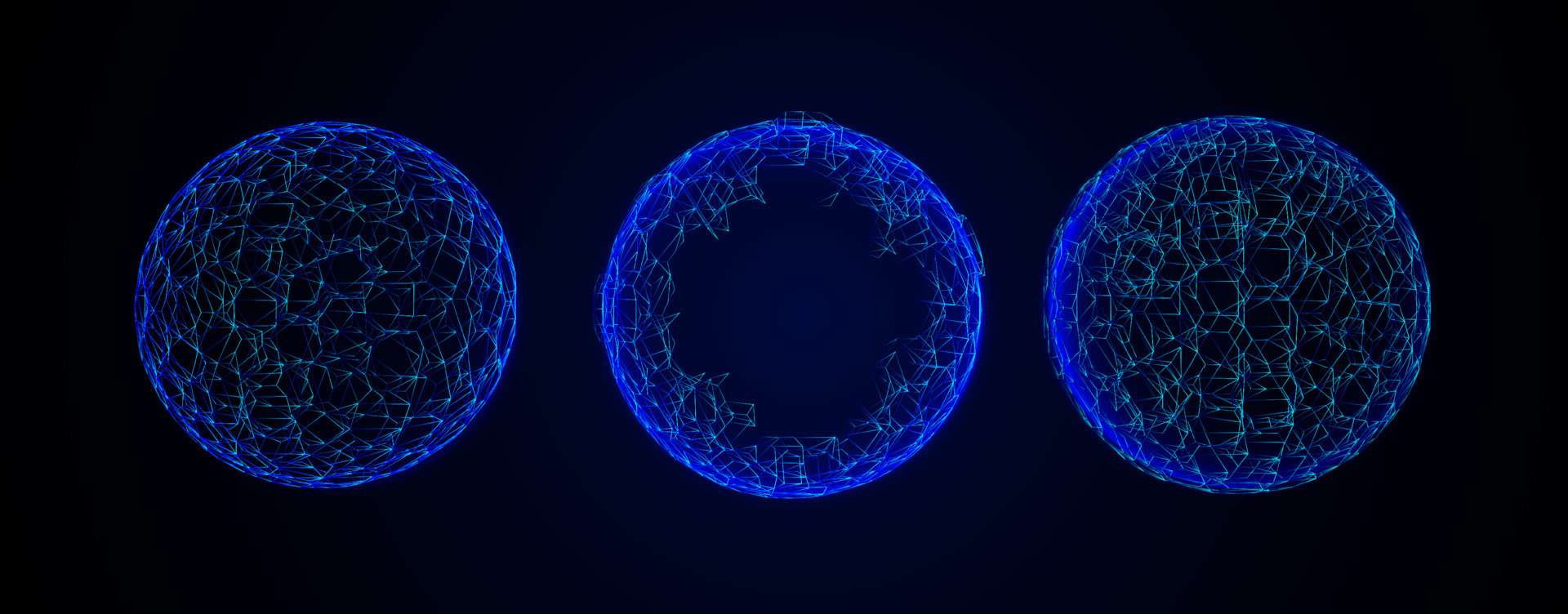 Vector geometric line- art earth globe abstract circle atom ray, 3d shape vector illustration ...