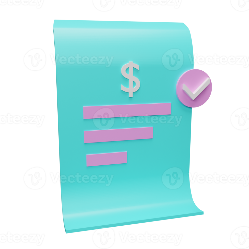 Payment Done Shopping 3d Illustration 13079363 Png