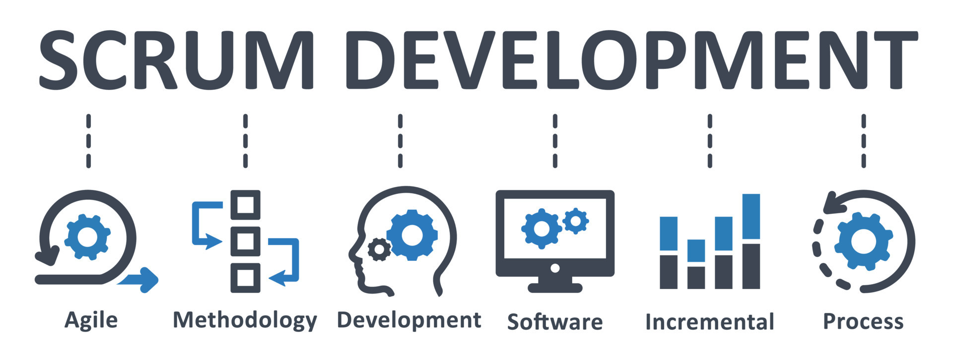 Scrum Development icon - vector illustration . scrum, development ... Scrum Development icon - vector illustration . scrum, development ...