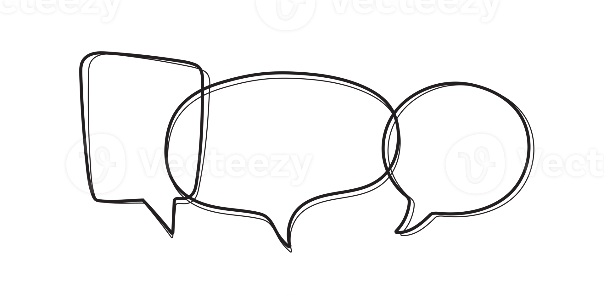 speech bubble illustration 13079907 PNG