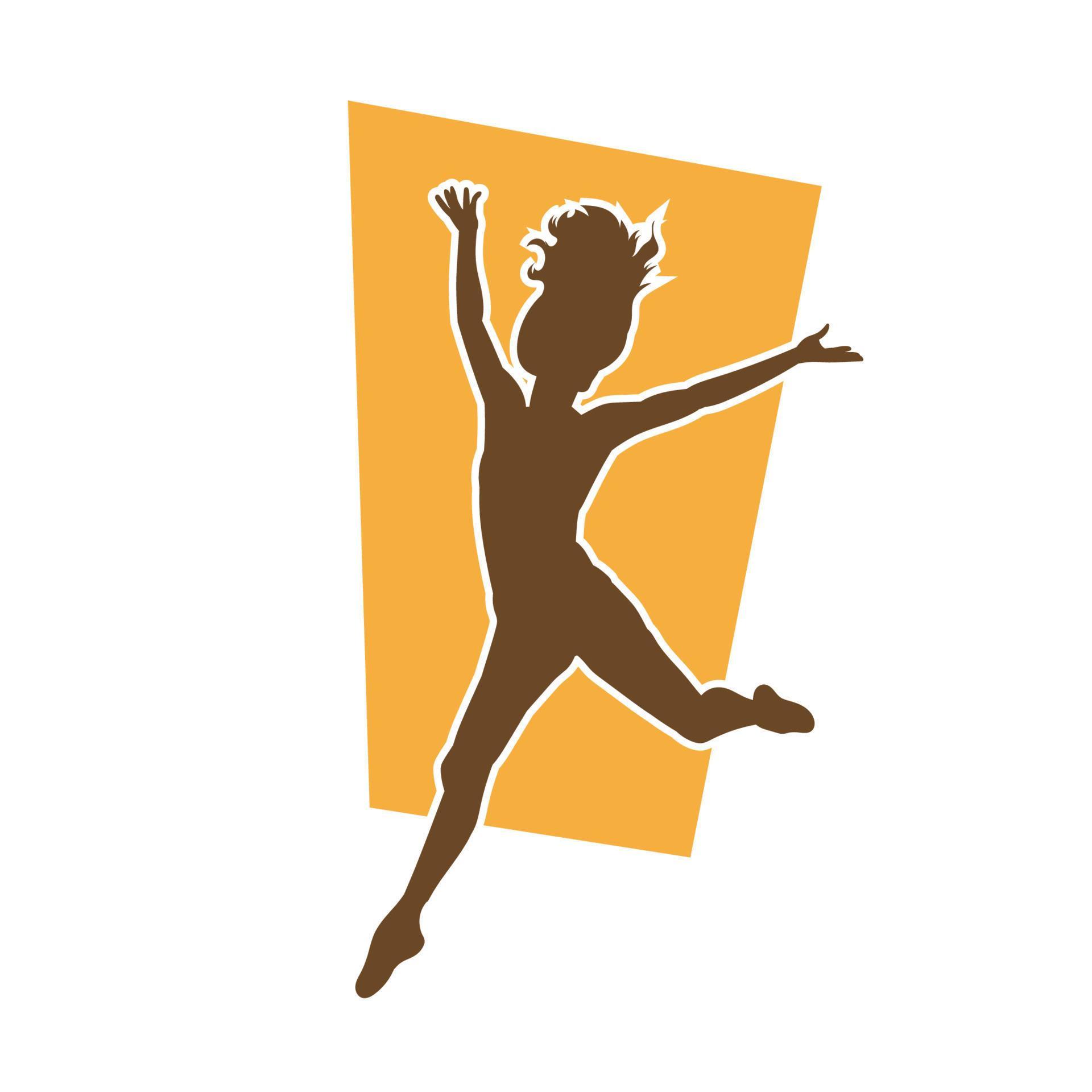 Female Breakdance Performer Street Dancing Hip Hop Dancer Vector