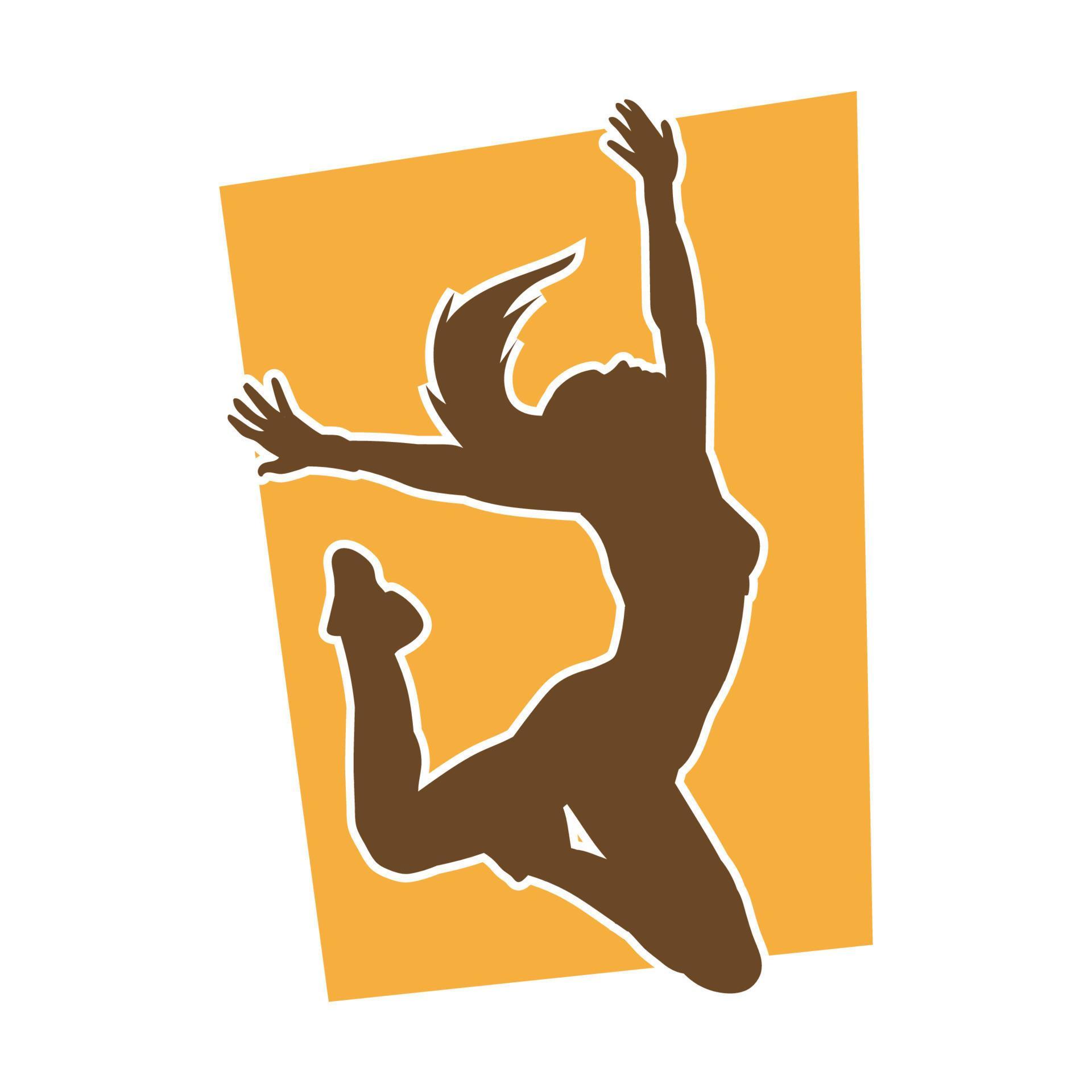Female Breakdance Performer Street Dancing Hip Hop Dancer Vector