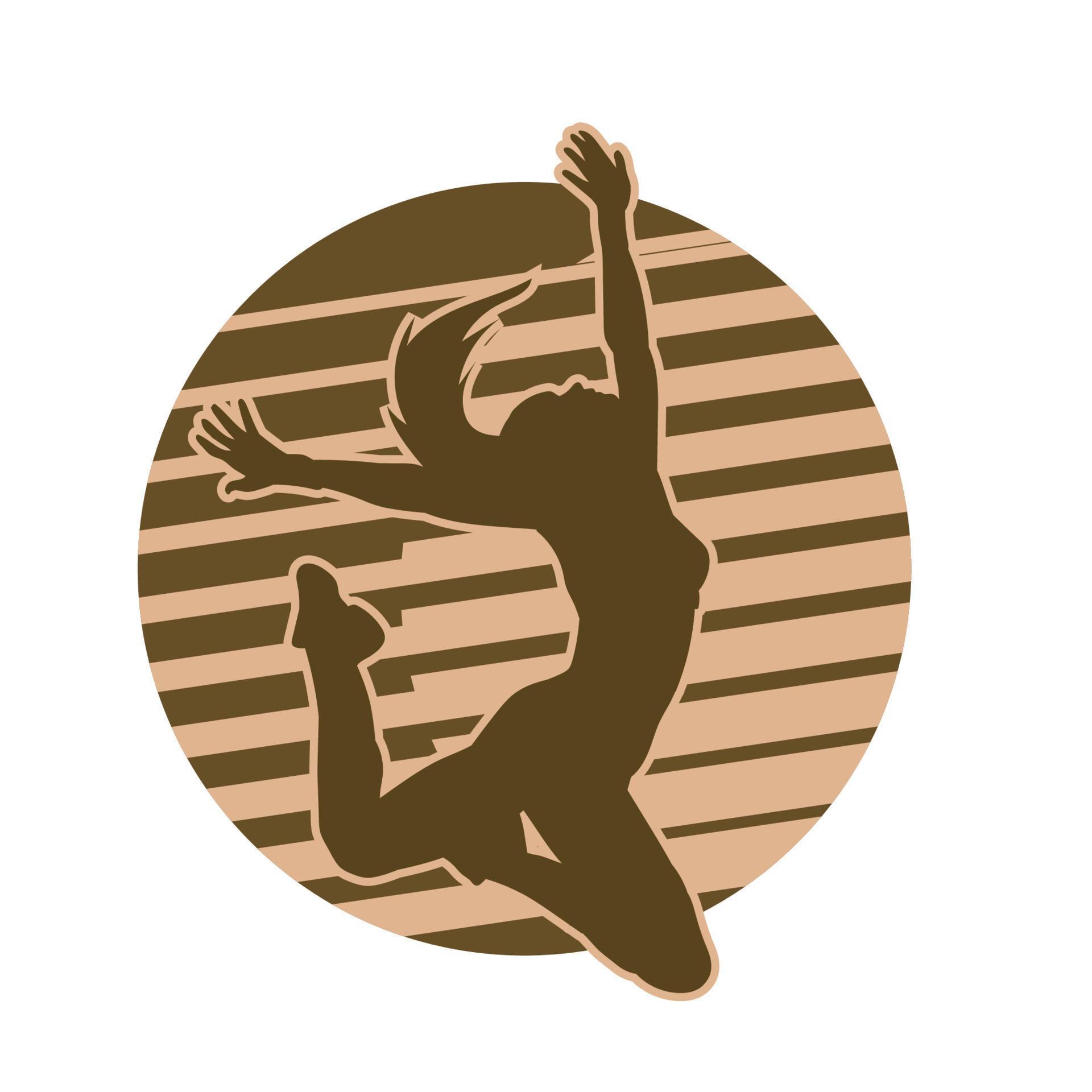 Female Breakdance Performer Street Dancing Hip Hop Dancer Vector