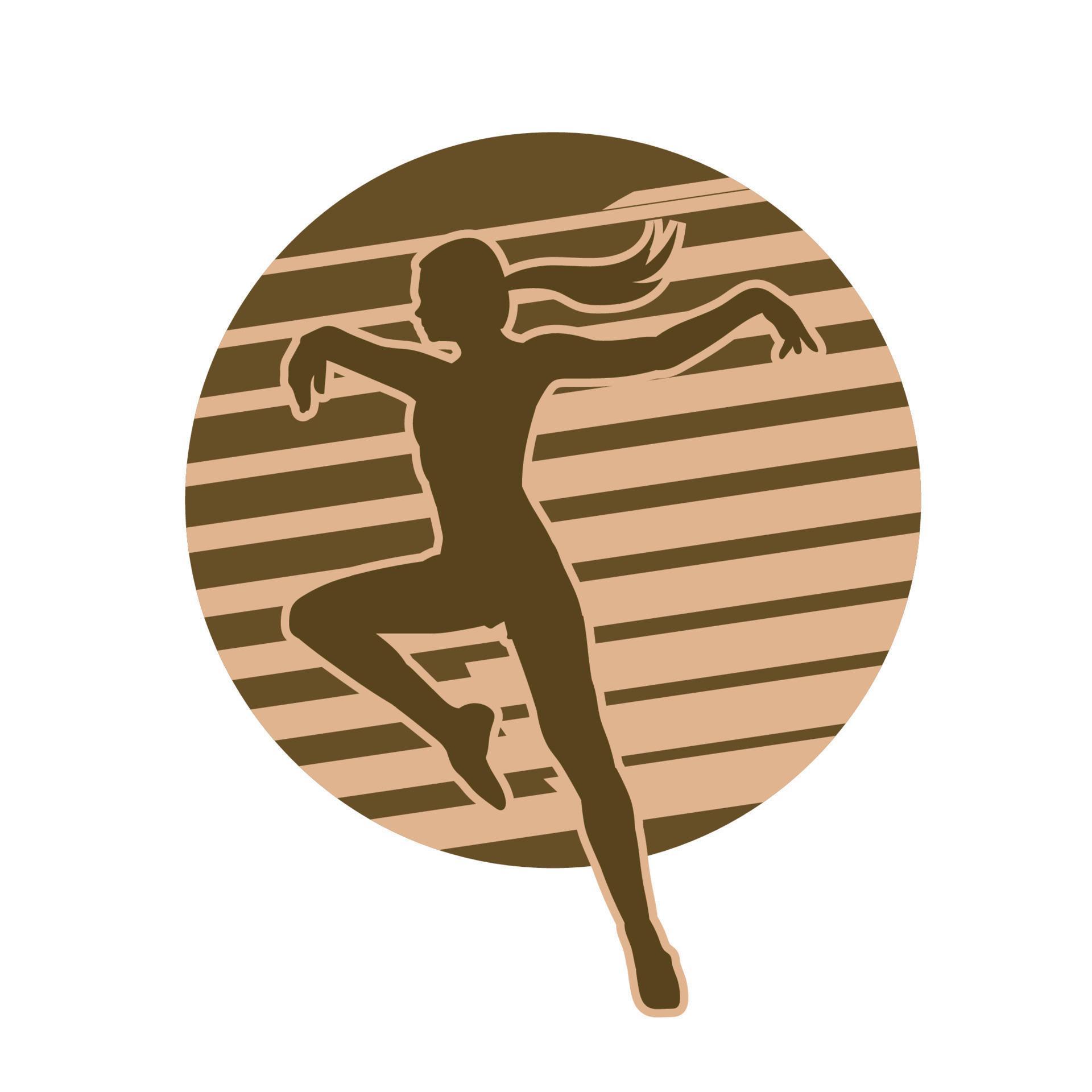 Female Breakdance Performer Street Dancing Hip Hop Dancer Vector